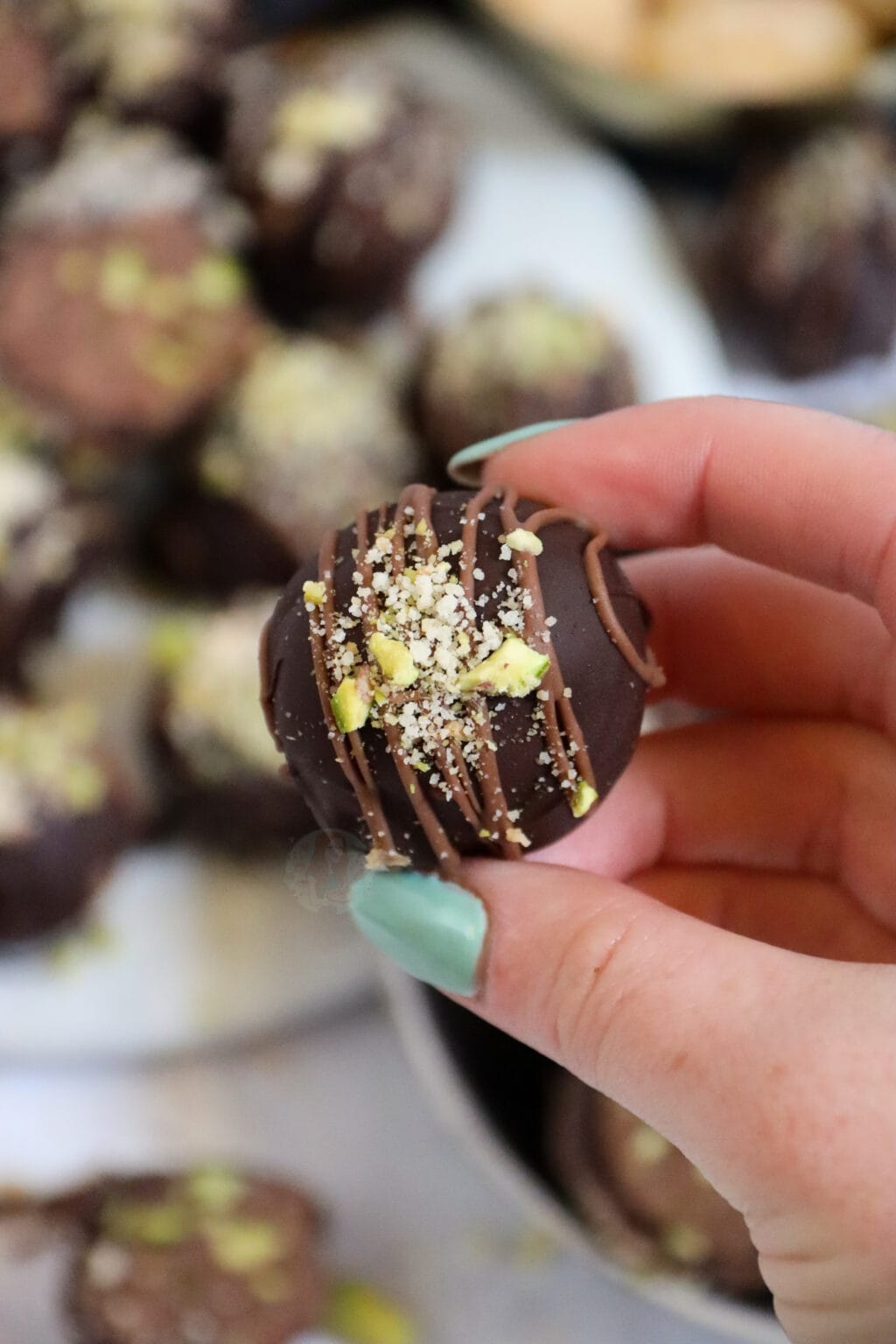 Amaretti, Pistachio & Rum Truffles! - Jane's Patisserie