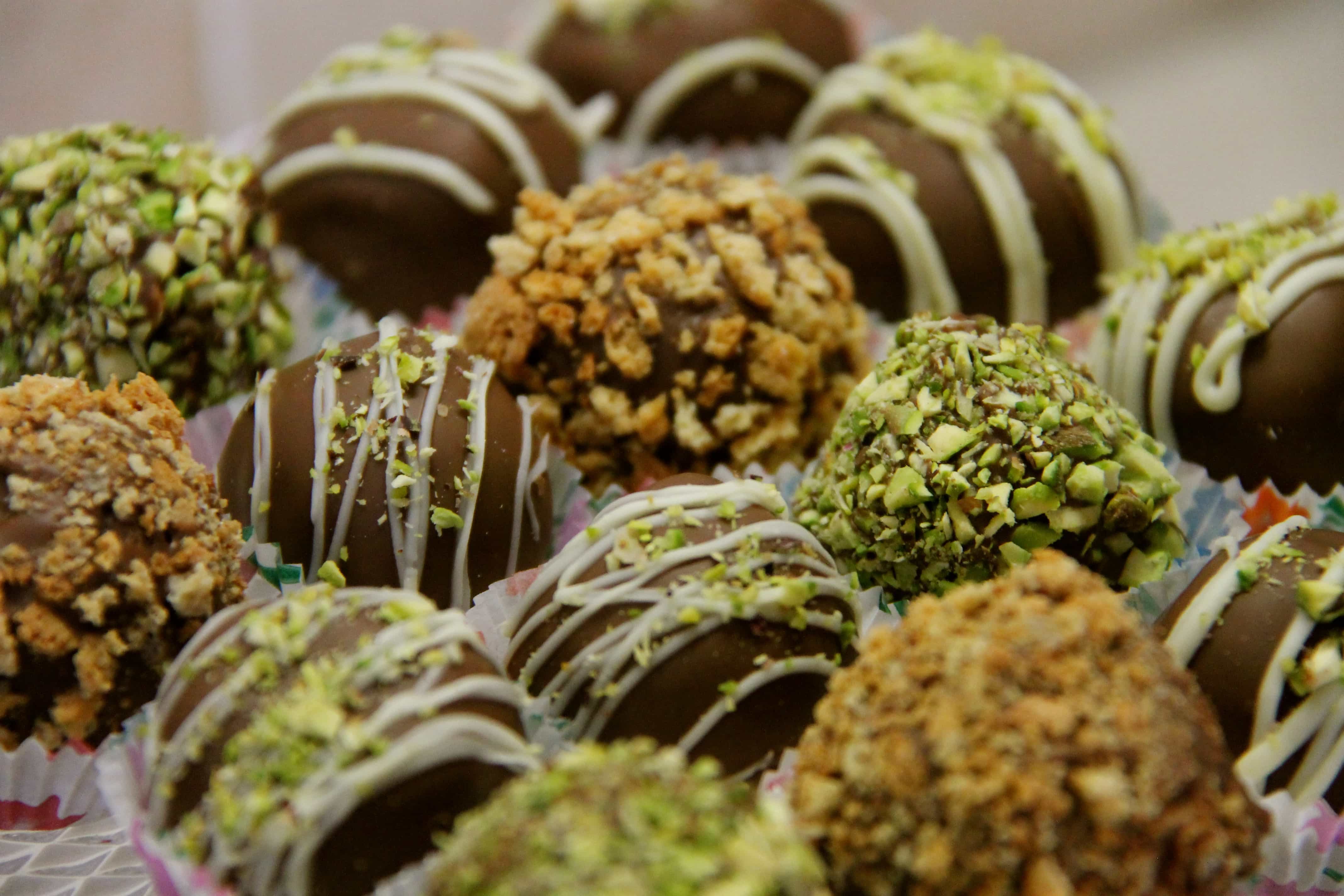 Amaretti, Pistachio & Rum Truffles! - Jane's Patisserie