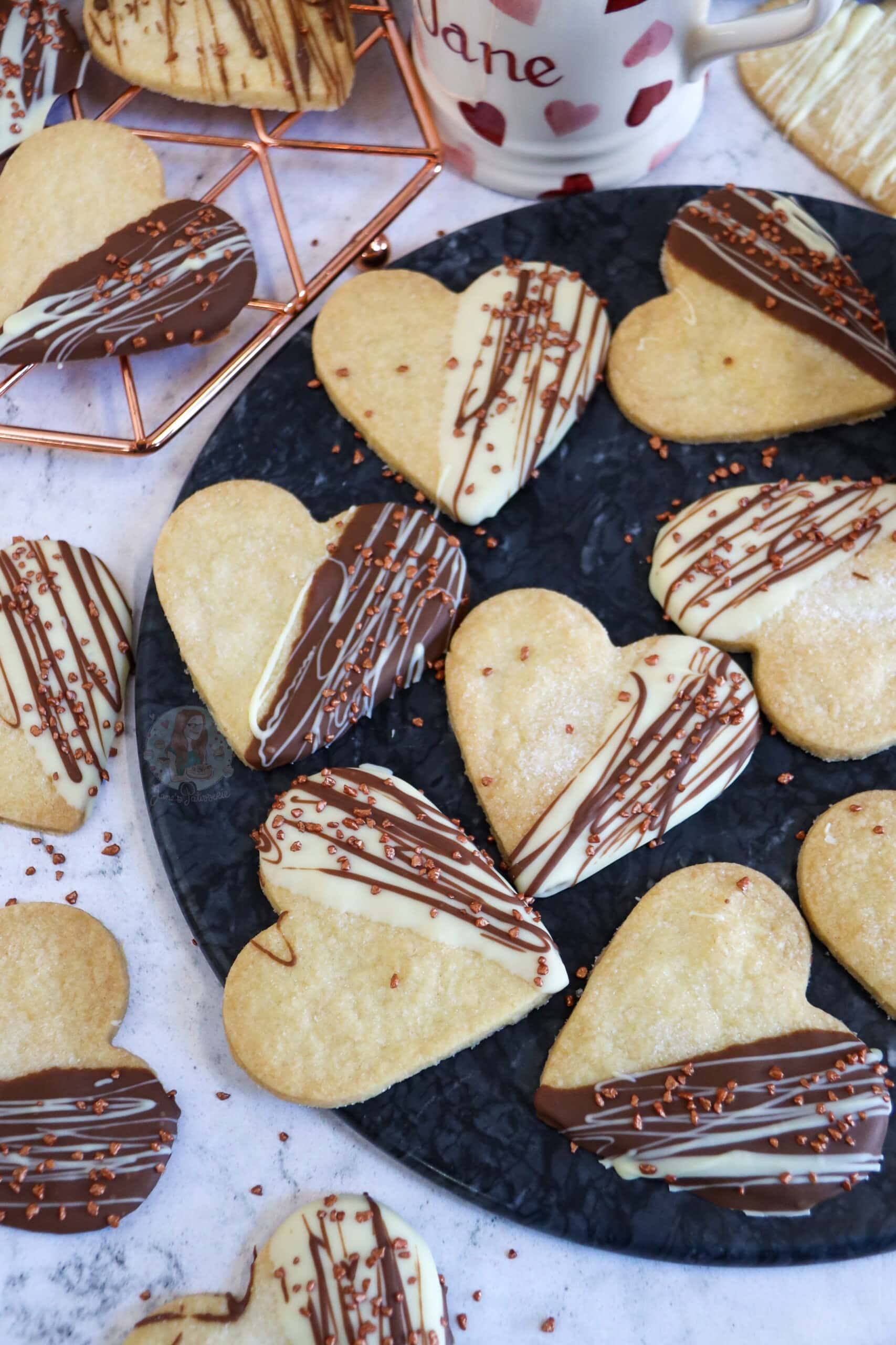 Shortbread Hearts! - Jane's Patisserie