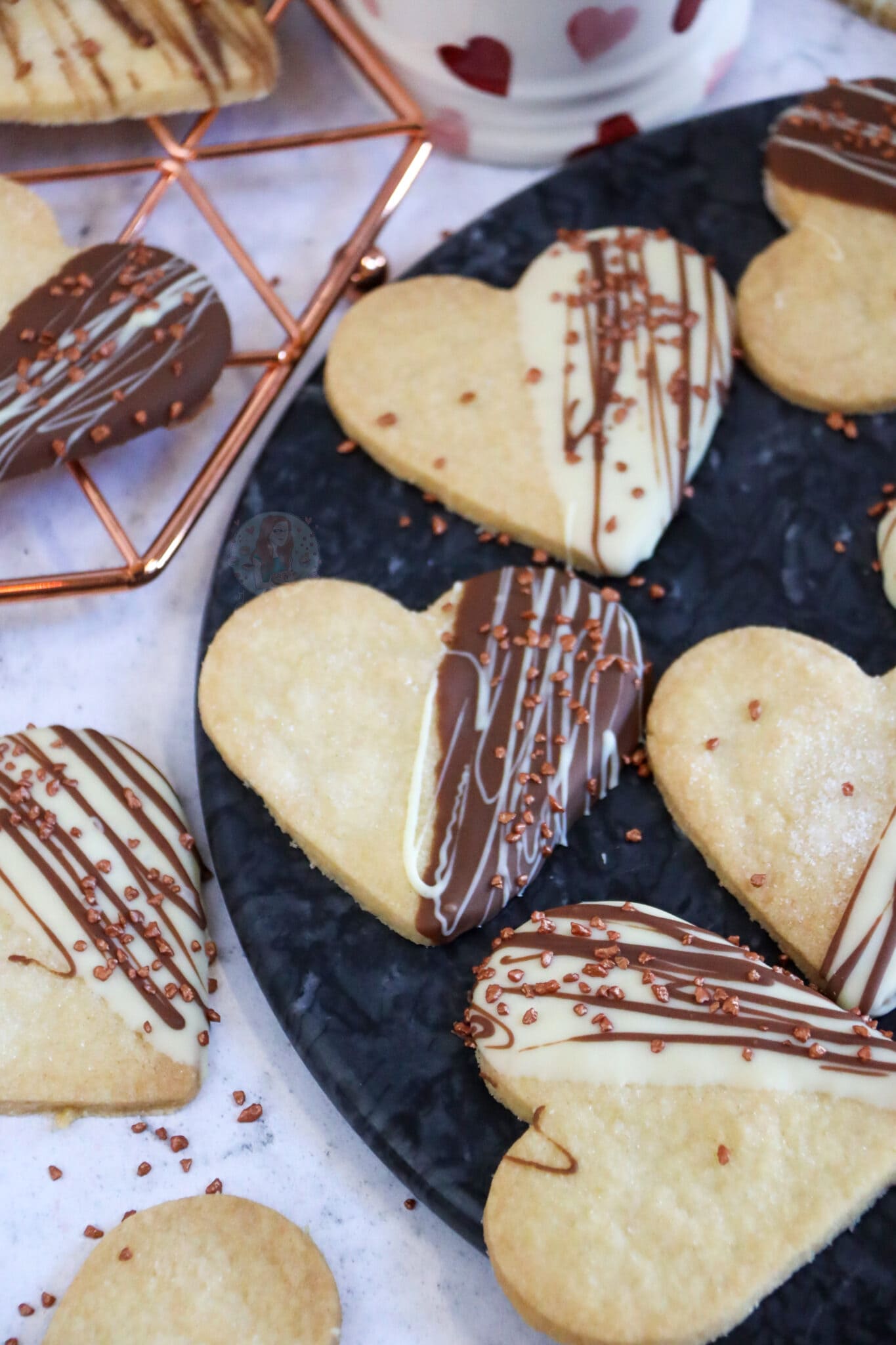 Shortbread Hearts! - Jane's Patisserie