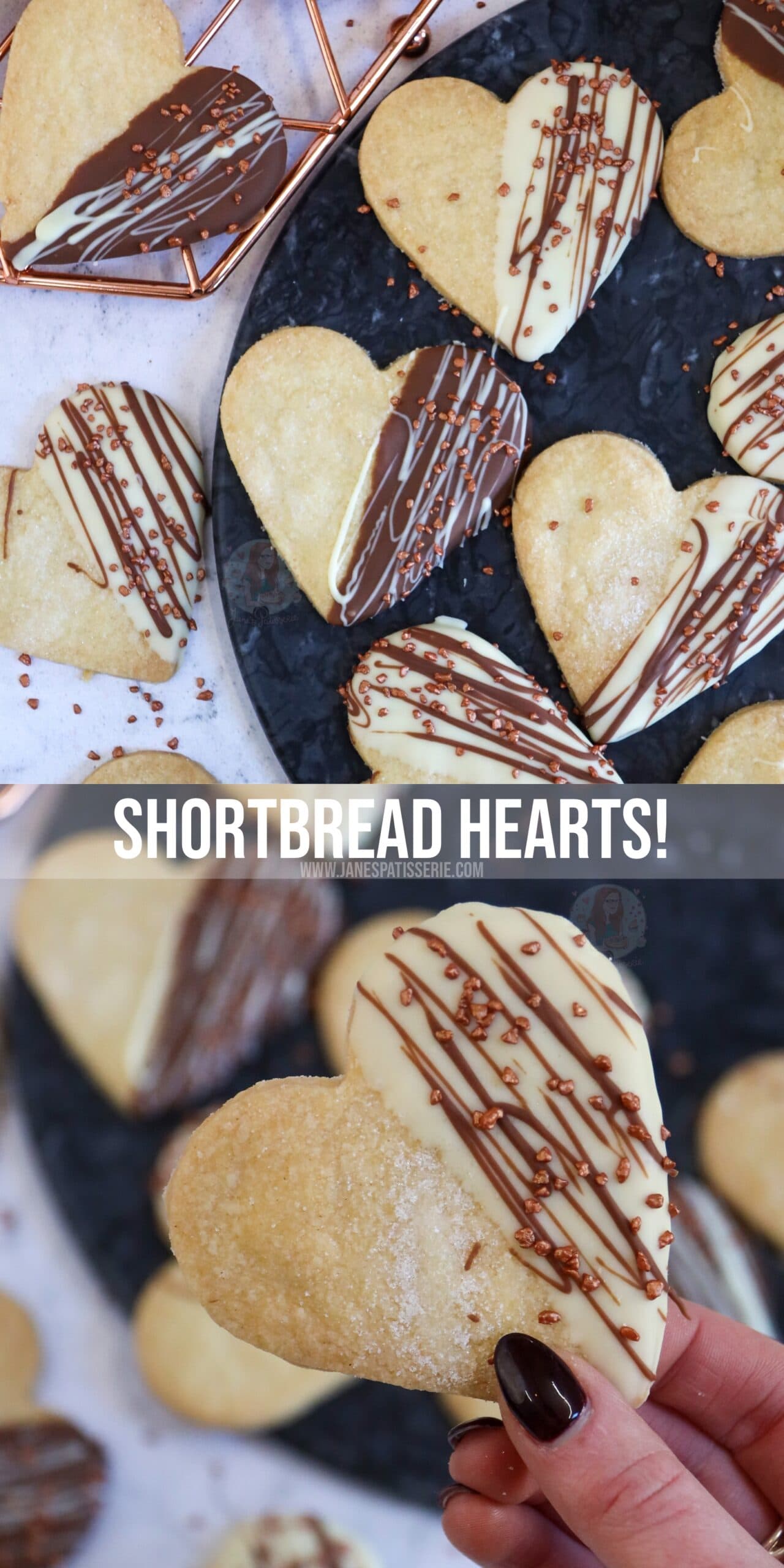 Shortbread Hearts! - Jane's Patisserie