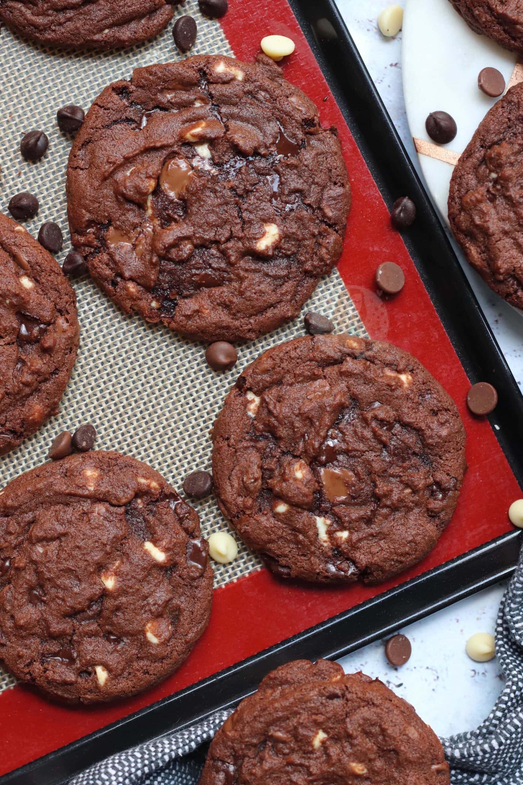 Triple Chocolate Chip Cookies! - Jane's Patisserie