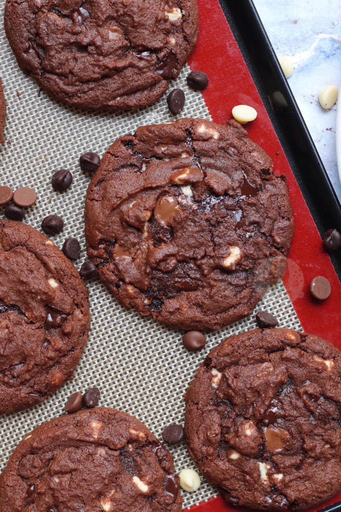 Triple Chocolate Chip Cookies! - Jane's Patisserie