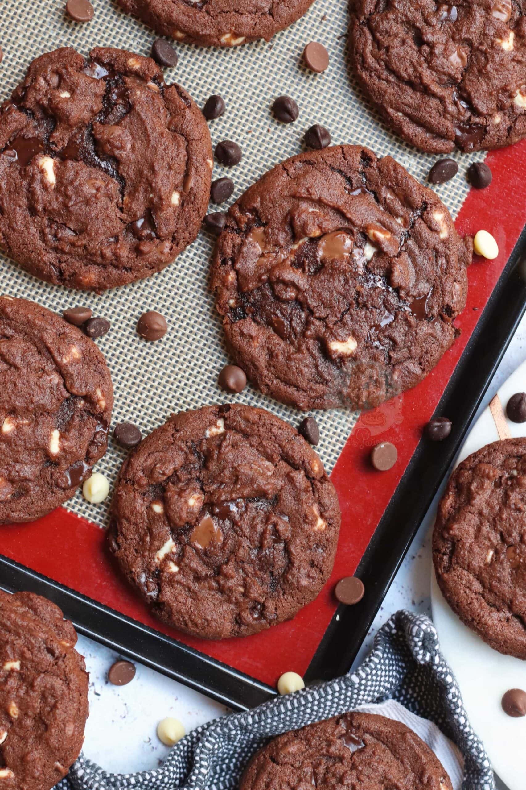 Triple Chocolate Chip Cookies! - Jane's Patisserie