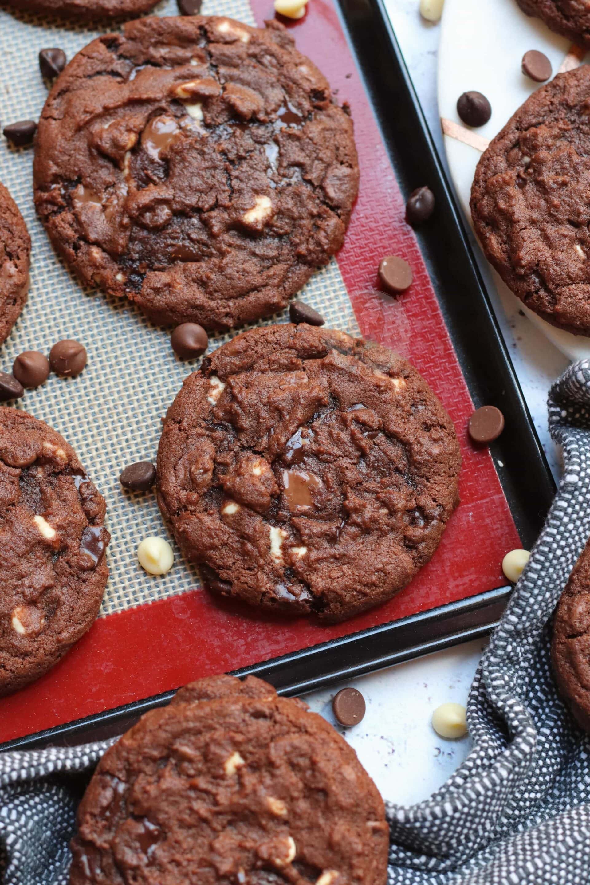 Triple Chocolate Chip Cookies! - Jane's Patisserie