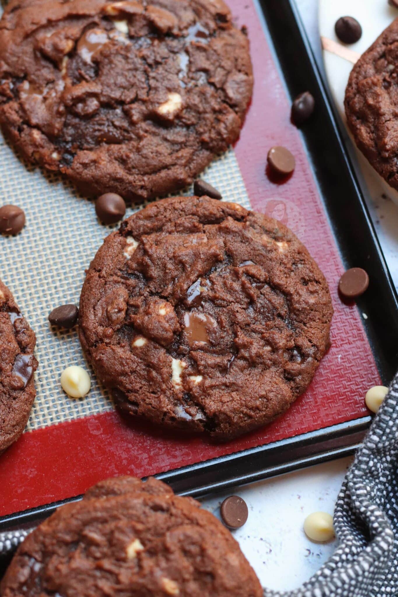 Triple Chocolate Chip Cookies! - Jane's Patisserie