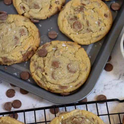 Milk Chocolate & Sea Salt Cookies! - Jane's Patisserie