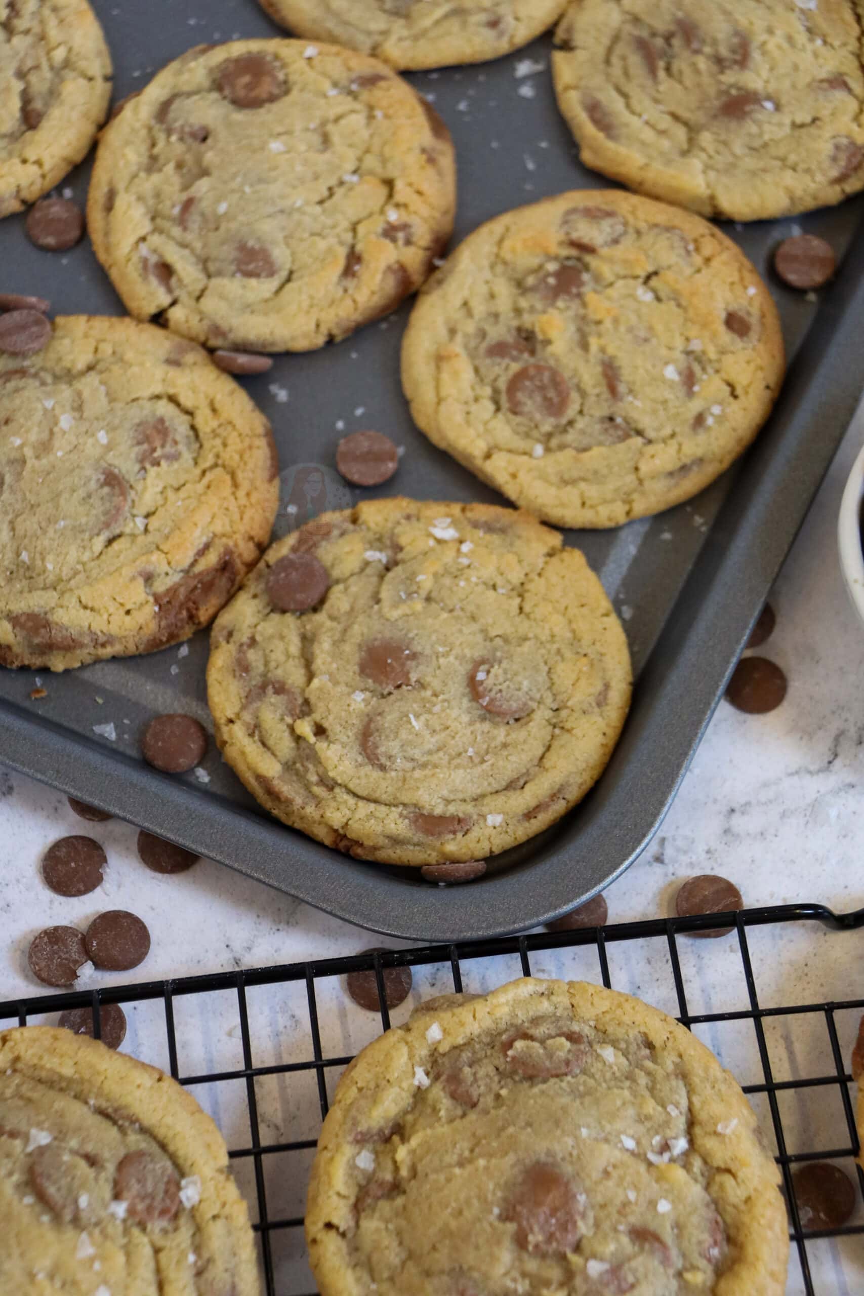 Milk Chocolate & Sea Salt Cookies! - Jane's Patisserie