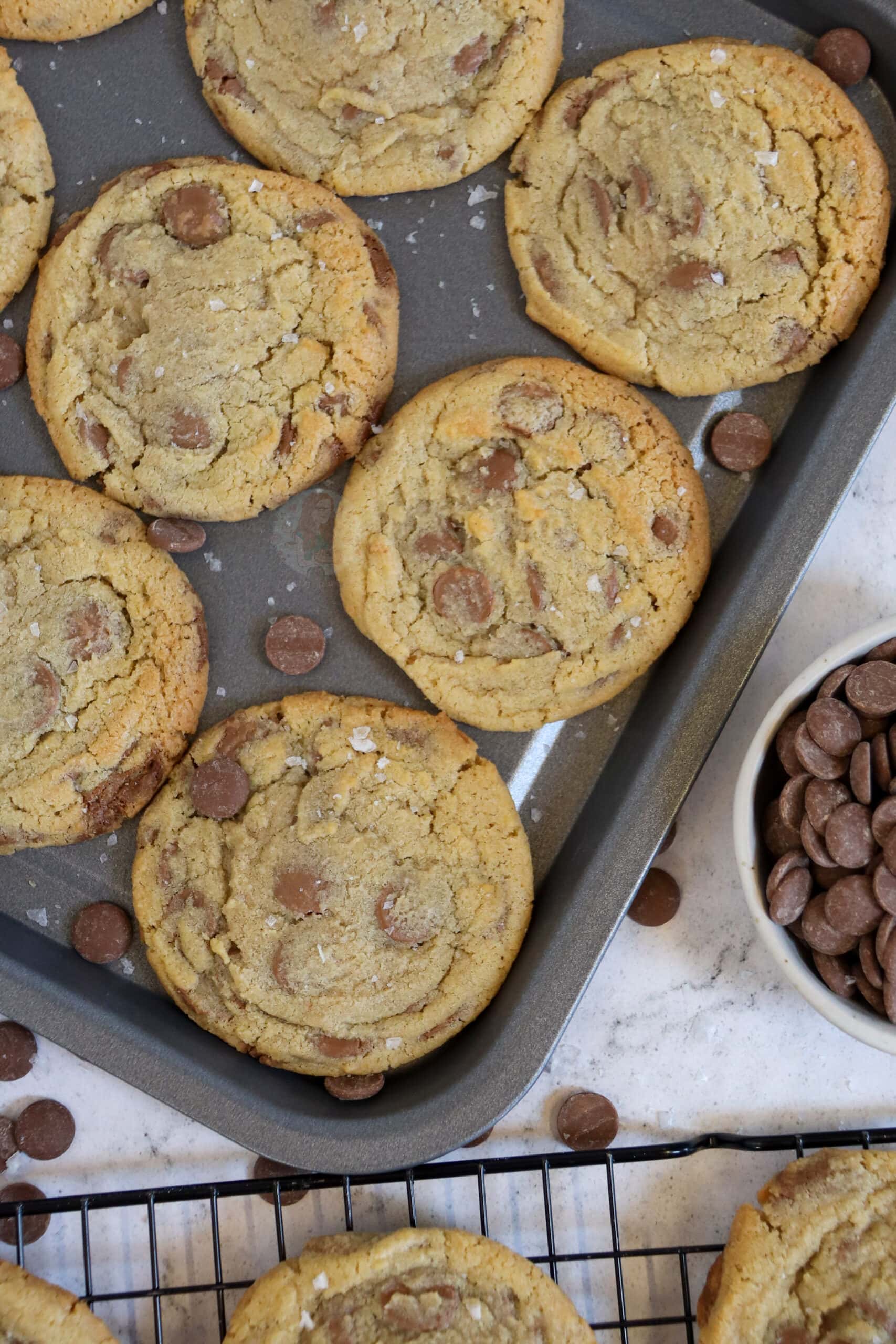 Milk Chocolate & Sea Salt Cookies! - Jane's Patisserie
