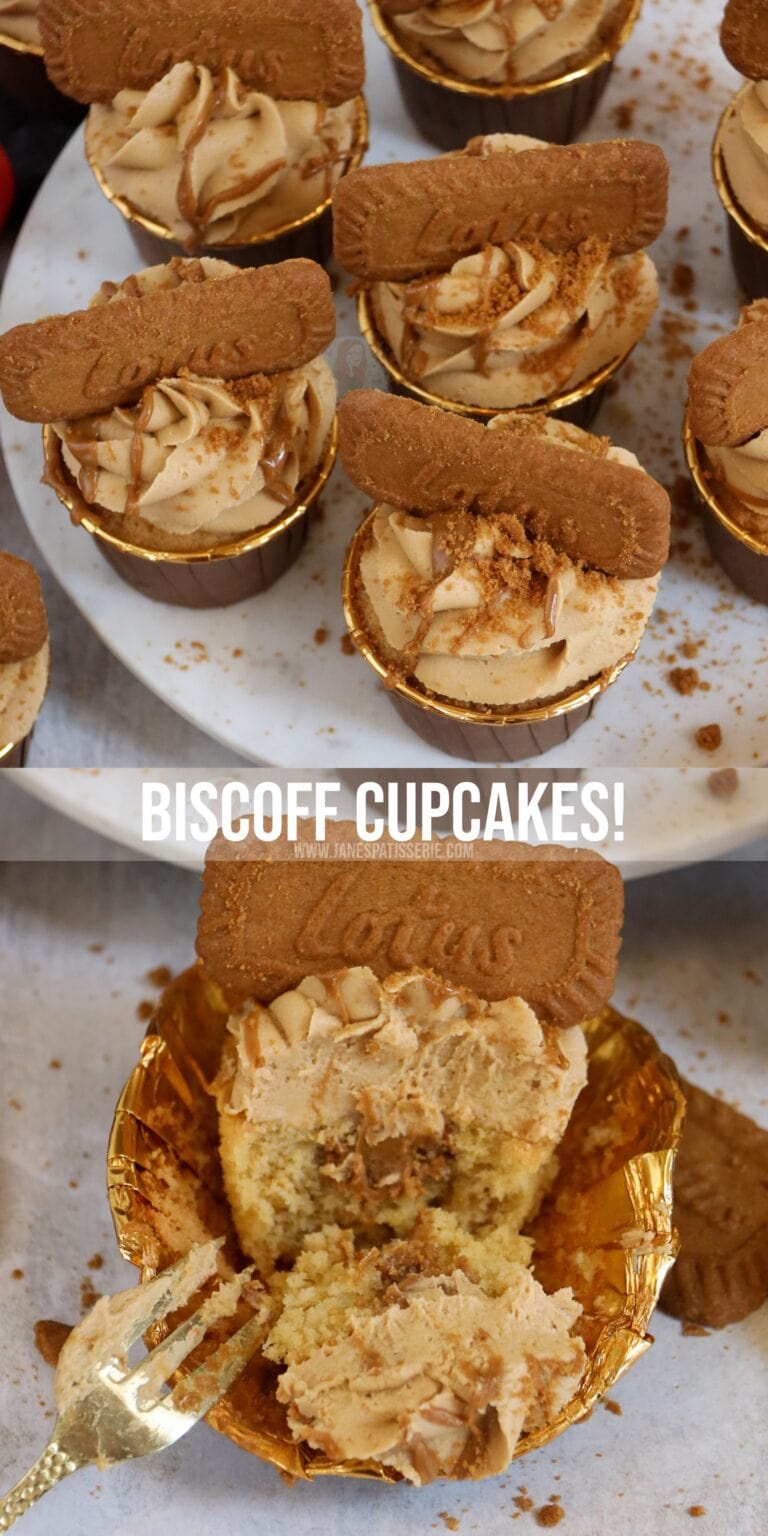 Biscoff Cupcakes! - Jane's Patisserie