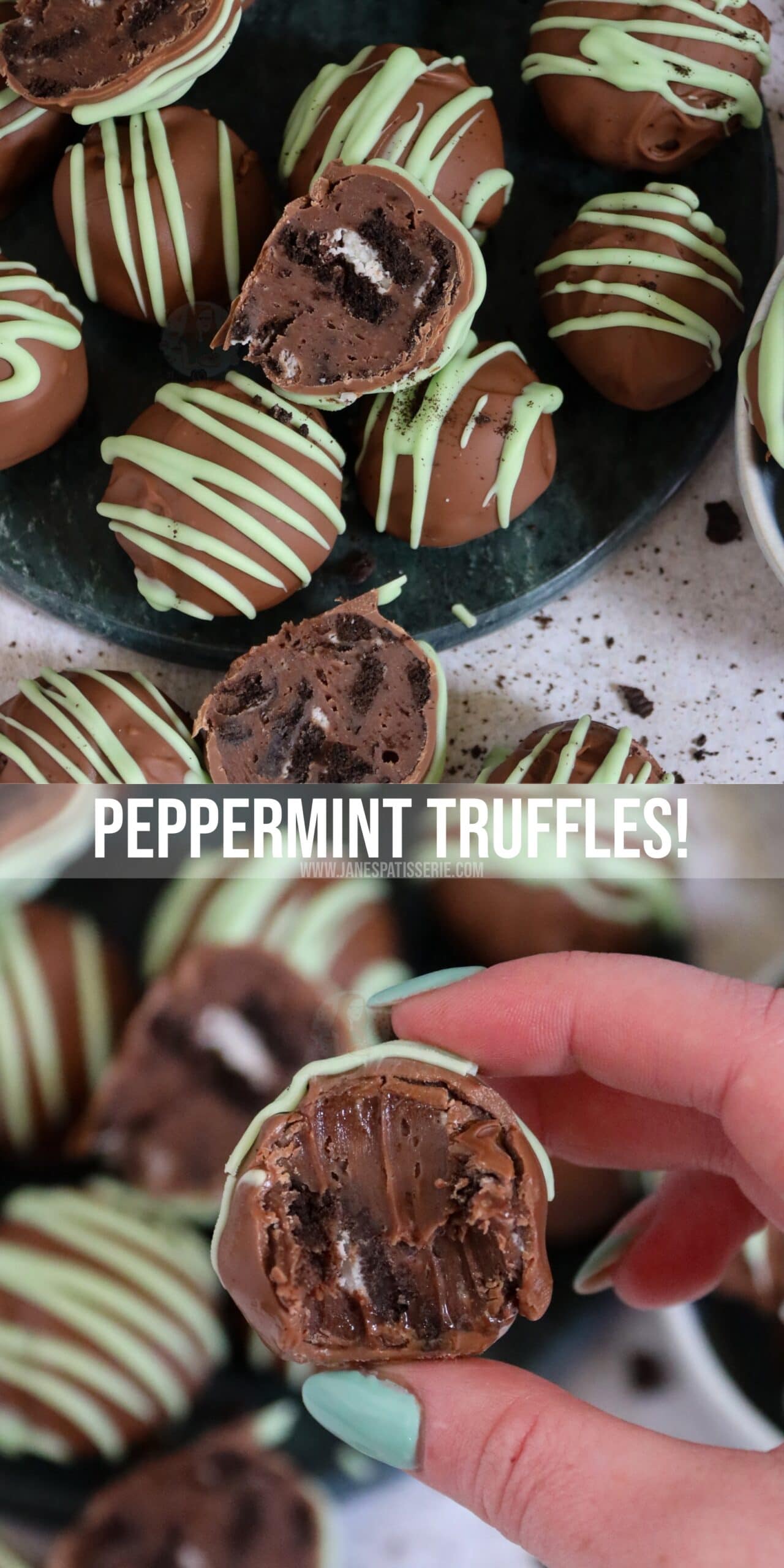 Peppermint Truffles! - Jane's Patisserie