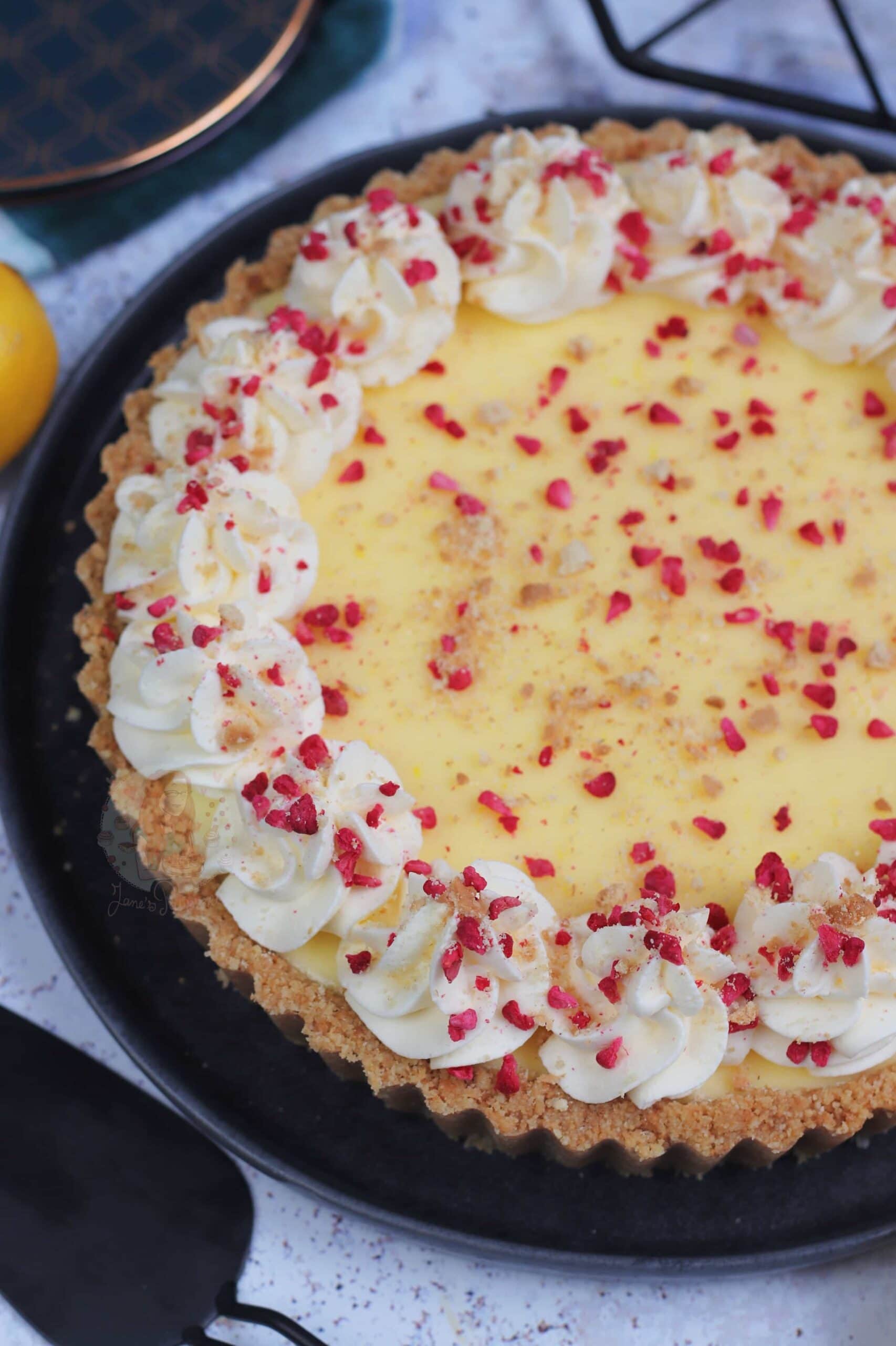 Lemon Posset Tart! - Jane's Patisserie