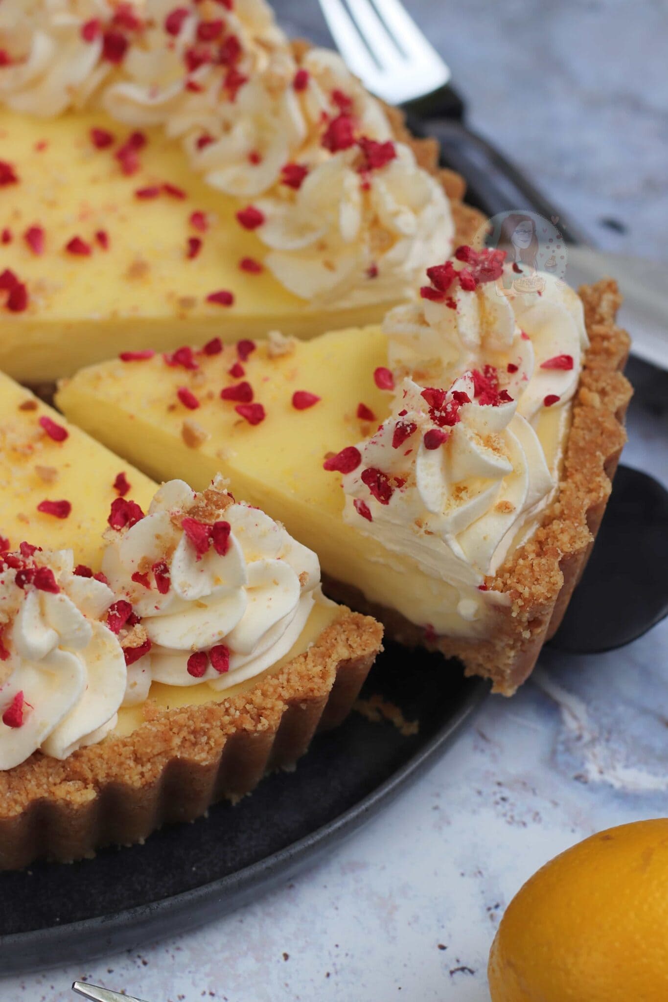 Lemon Posset Tart! - Jane's Patisserie