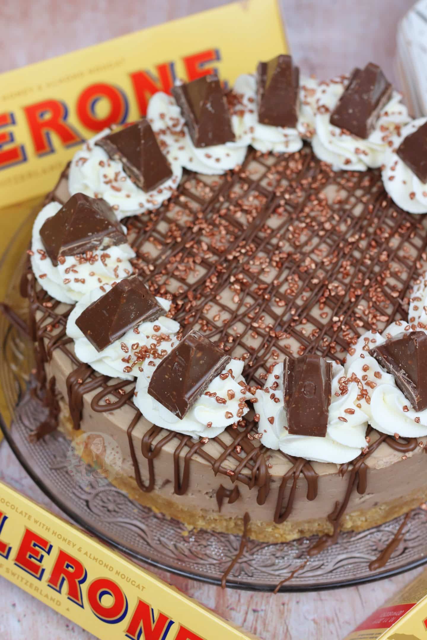 No-Bake Toblerone Cheesecake! - Jane's Patisserie