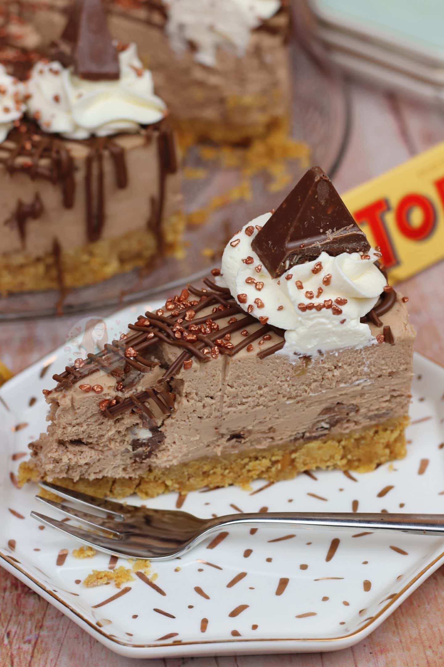 No-Bake Toblerone Cheesecake! - Jane's Patisserie