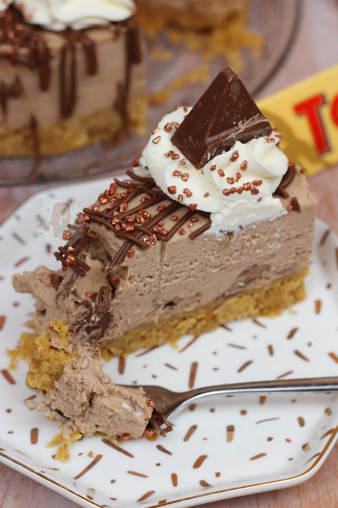 No-Bake Toblerone Cheesecake! - Jane's Patisserie