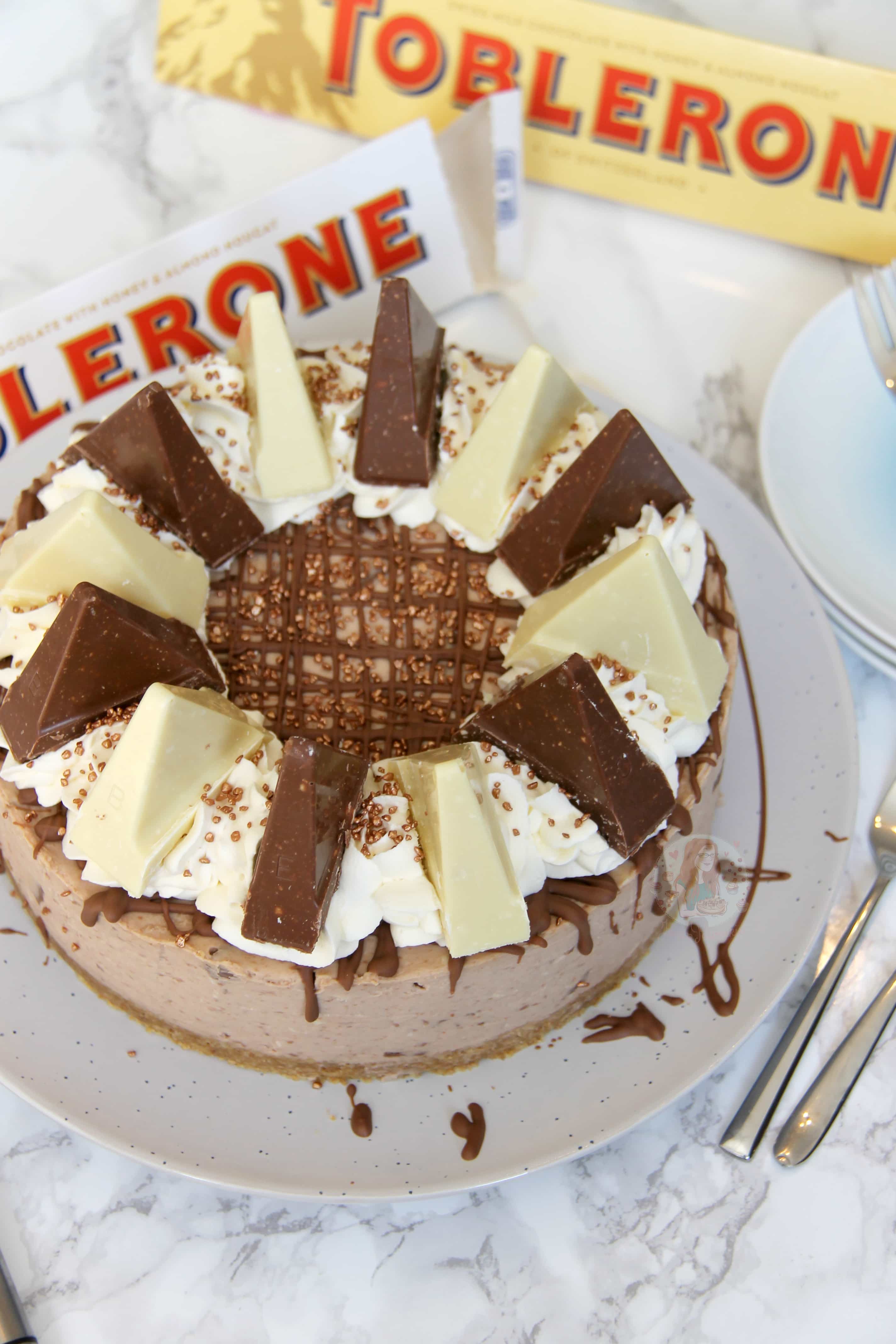 No-Bake Toblerone Cheesecake! - Jane's Patisserie
