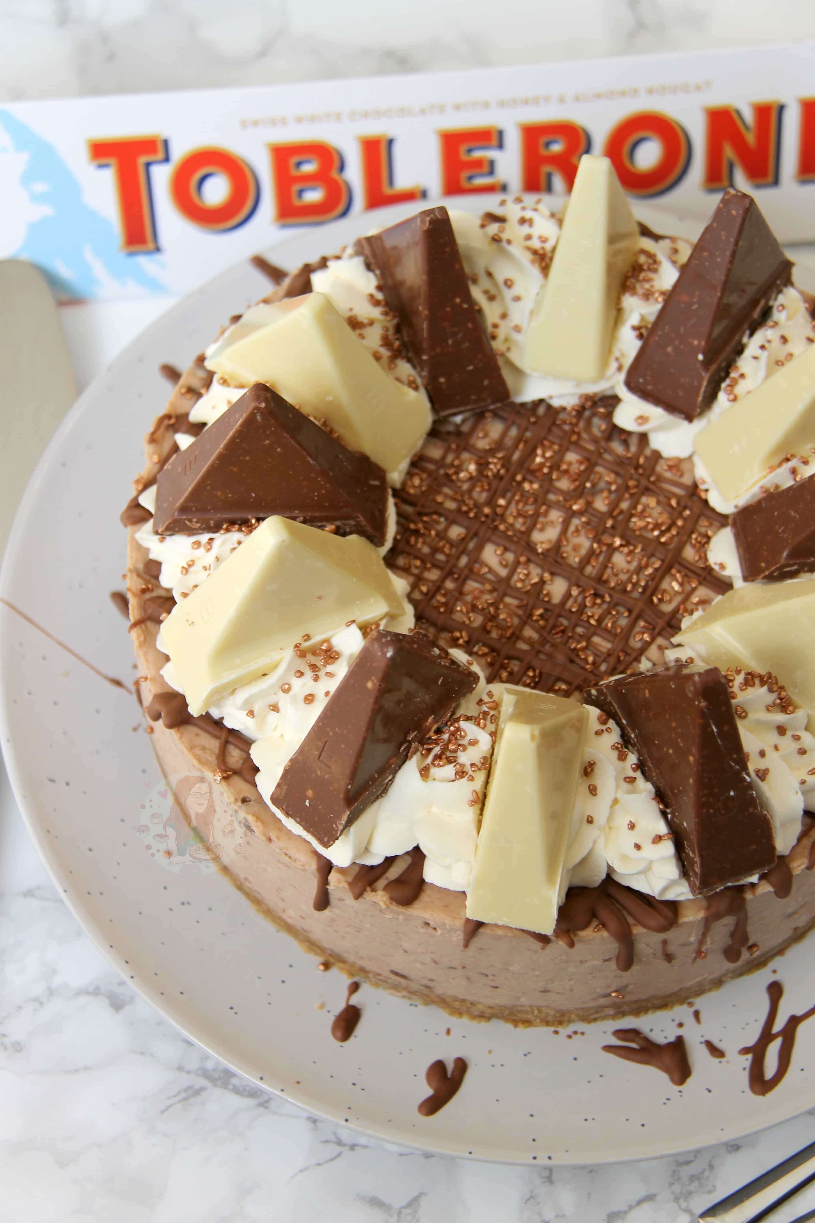 No-Bake Toblerone Cheesecake! - Jane's Patisserie