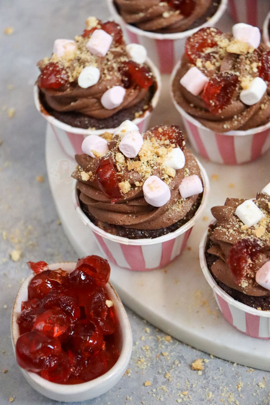 Rocky Road Cupcakes - Jane's Patisserie