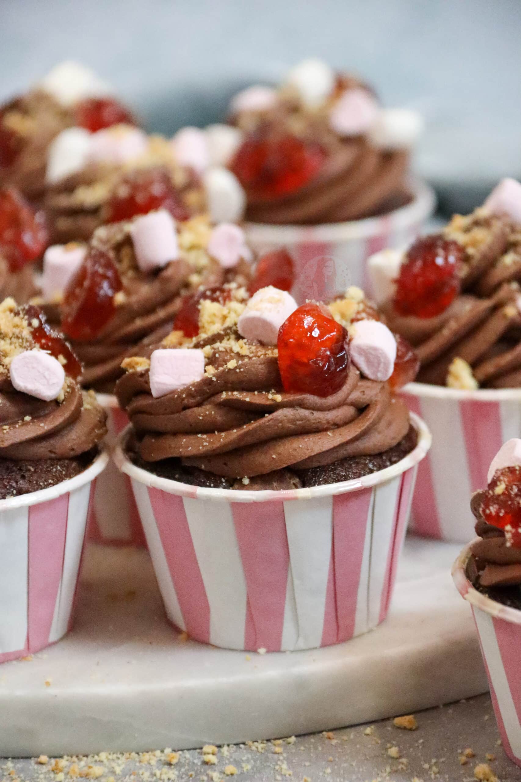 Rocky Road Cupcakes - Jane's Patisserie