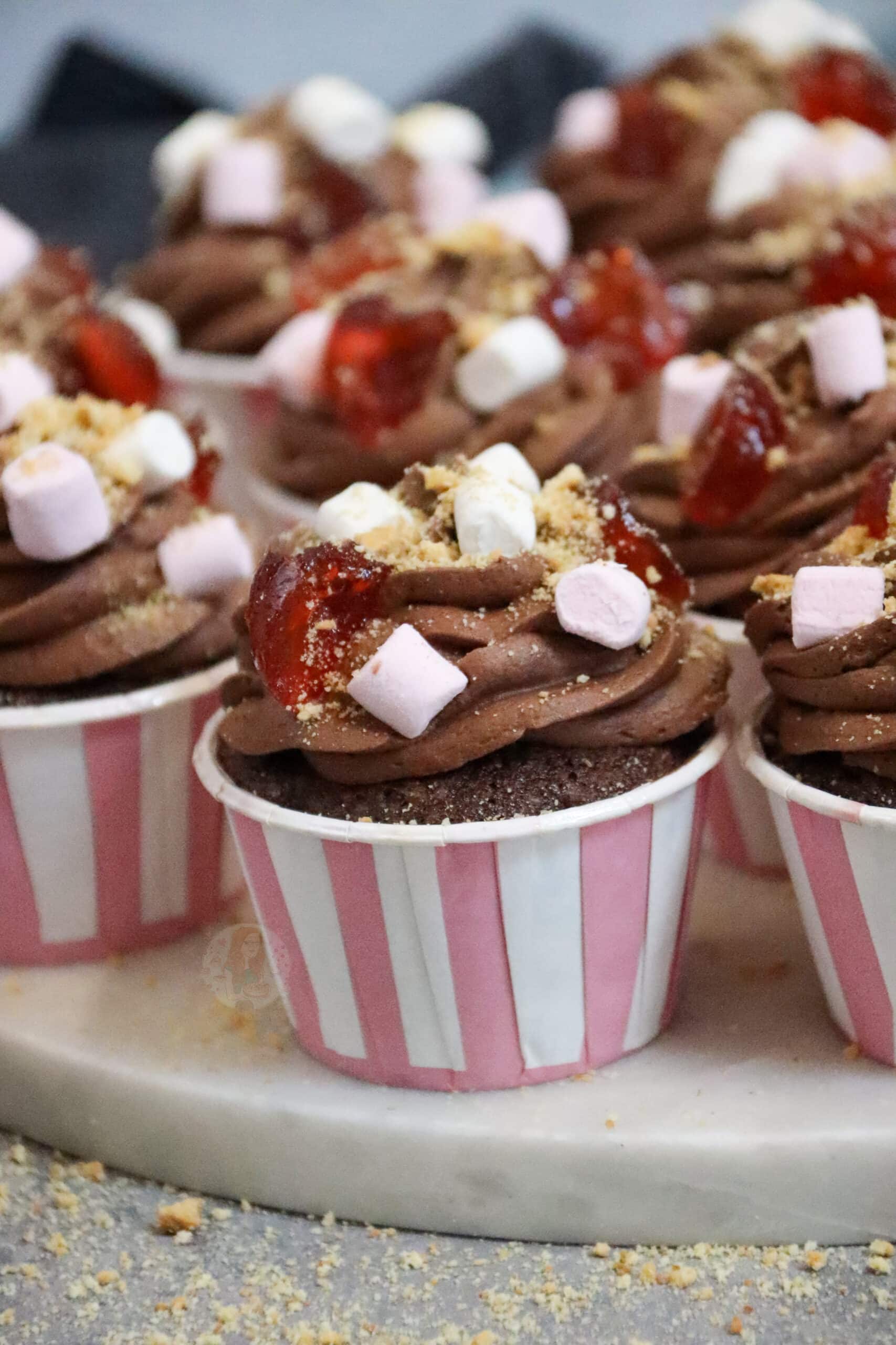 Rocky Road Cupcakes - Jane's Patisserie