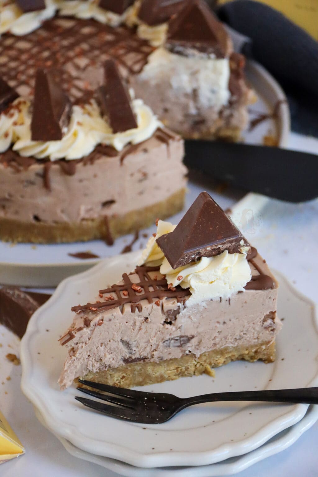 No-Bake Toblerone Cheesecake! - Jane's Patisserie