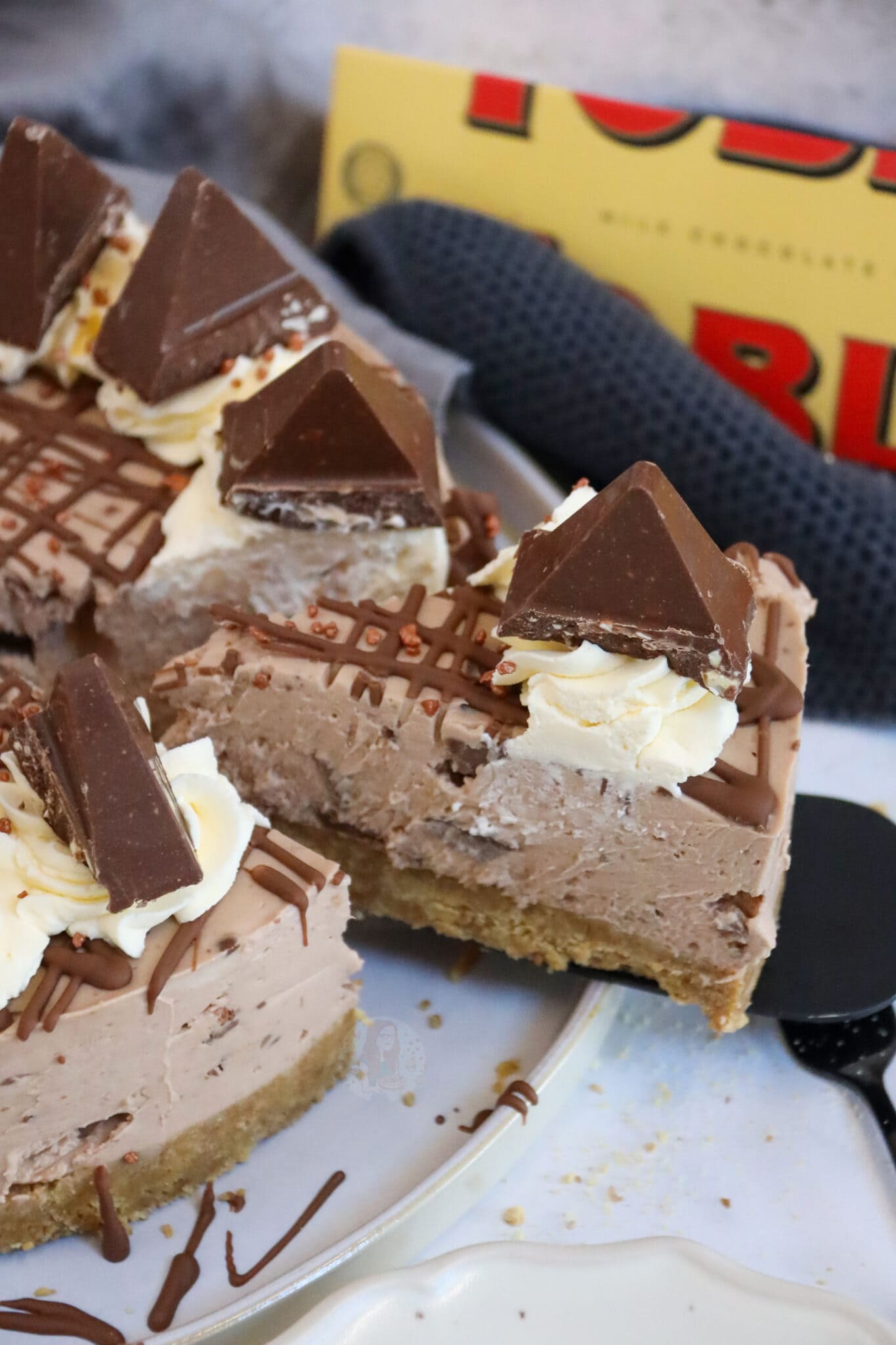 No-Bake Toblerone Cheesecake! - Jane's Patisserie
