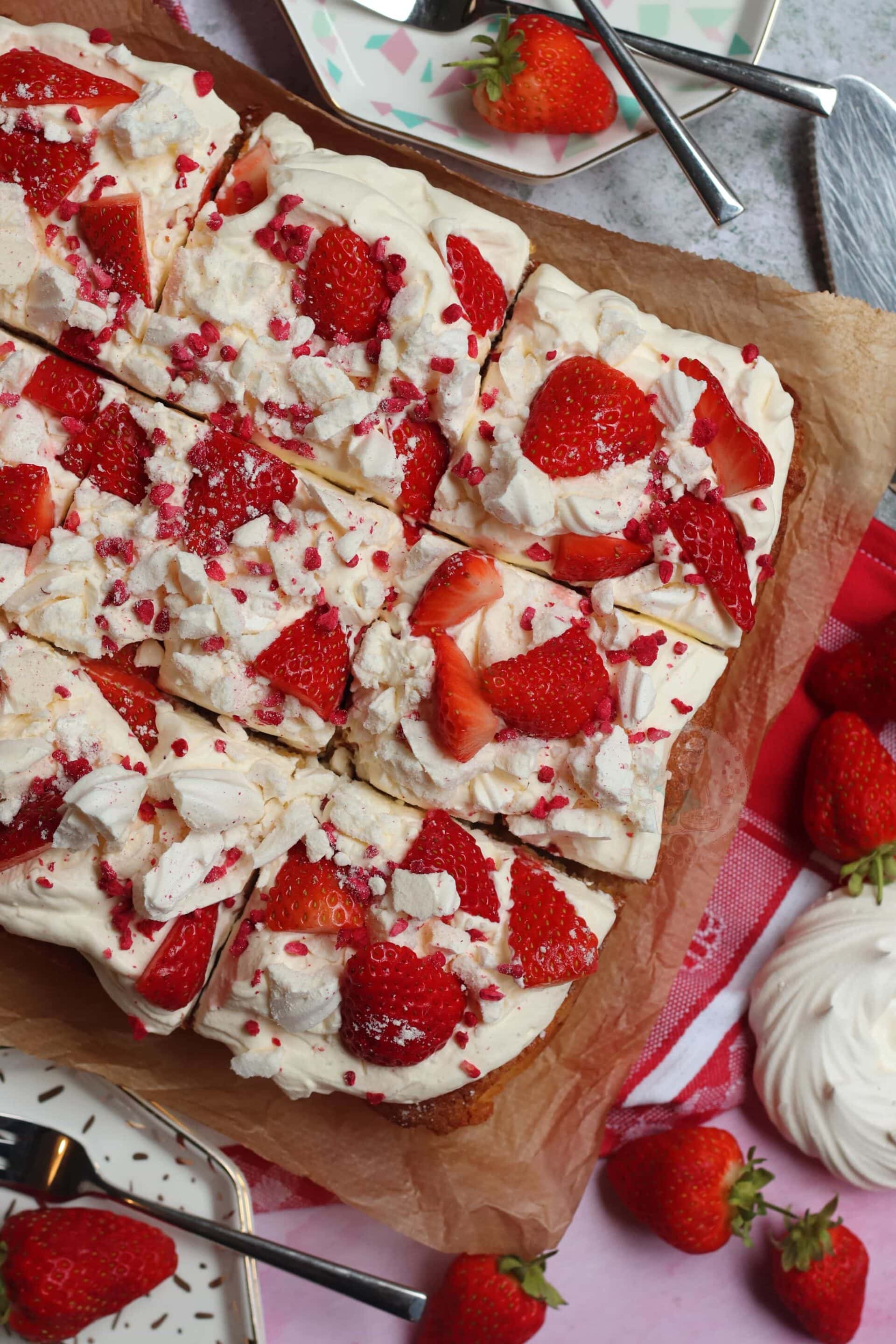 Eton Mess Traybake! - Jane's Patisserie
