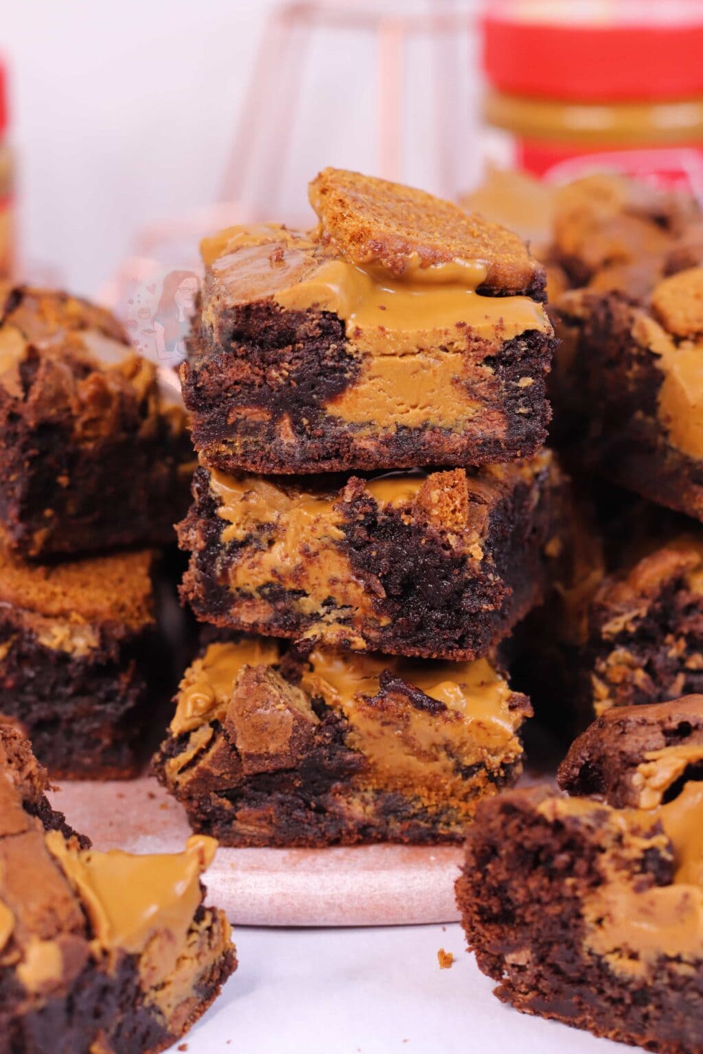 Biscoff Brownies! - Jane's Patisserie