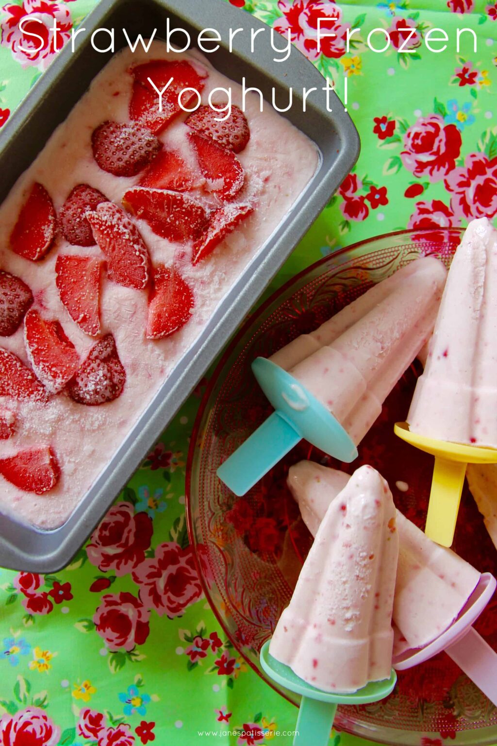 Strawberry Frozen Yoghurt! - Jane's Patisserie