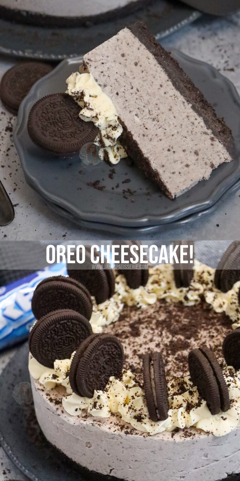 No-Bake Oreo Cheesecake! - Jane's Patisserie