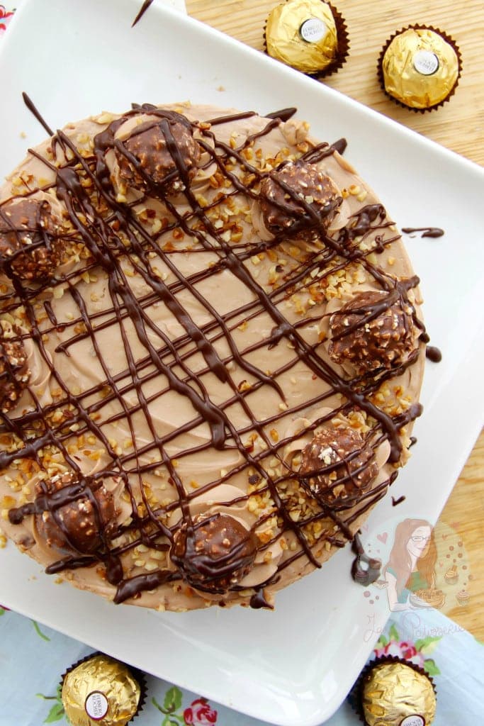 No-Bake Ferrero Rocher and Nutella Cheesecake! - Jane's Patisserie