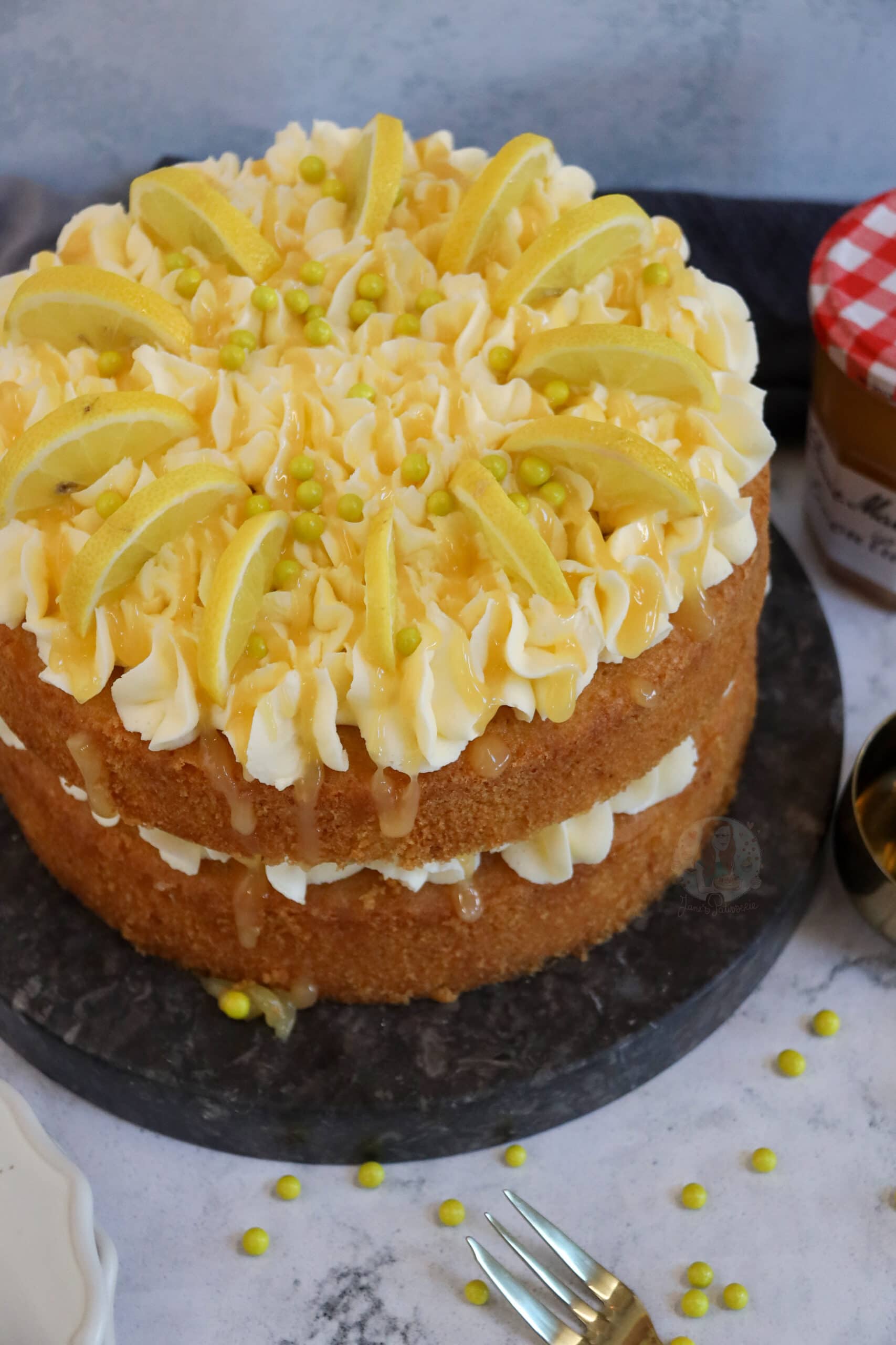 Lemon Celebration Cake! - Jane's Patisserie