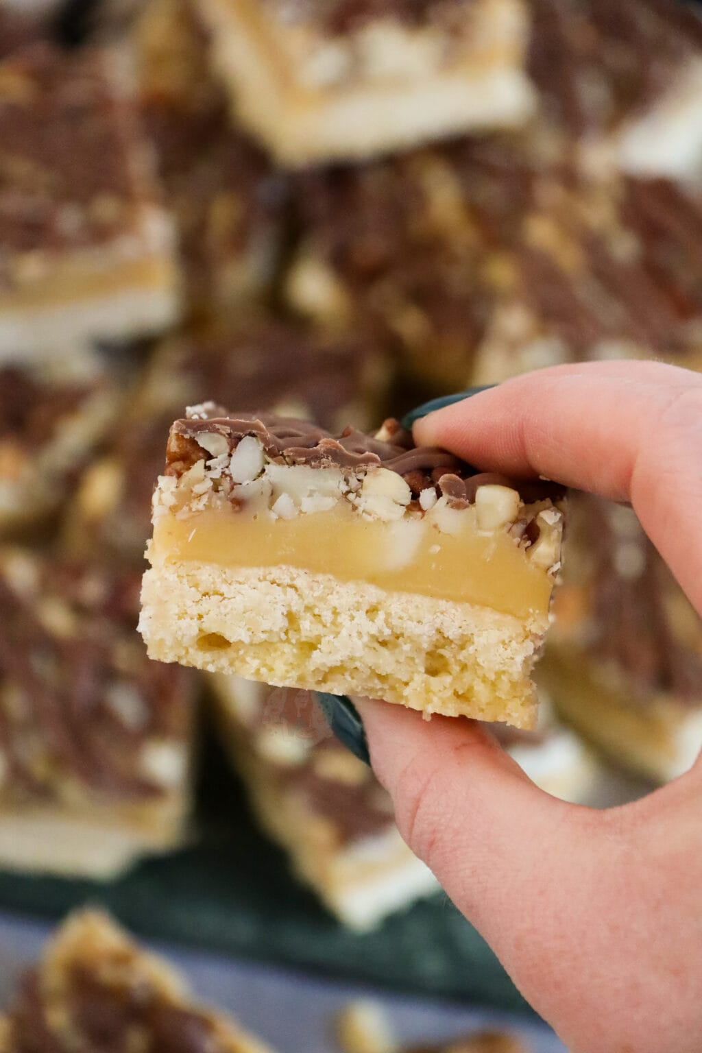 Salted Caramel Nut Slice! - Jane's Patisserie