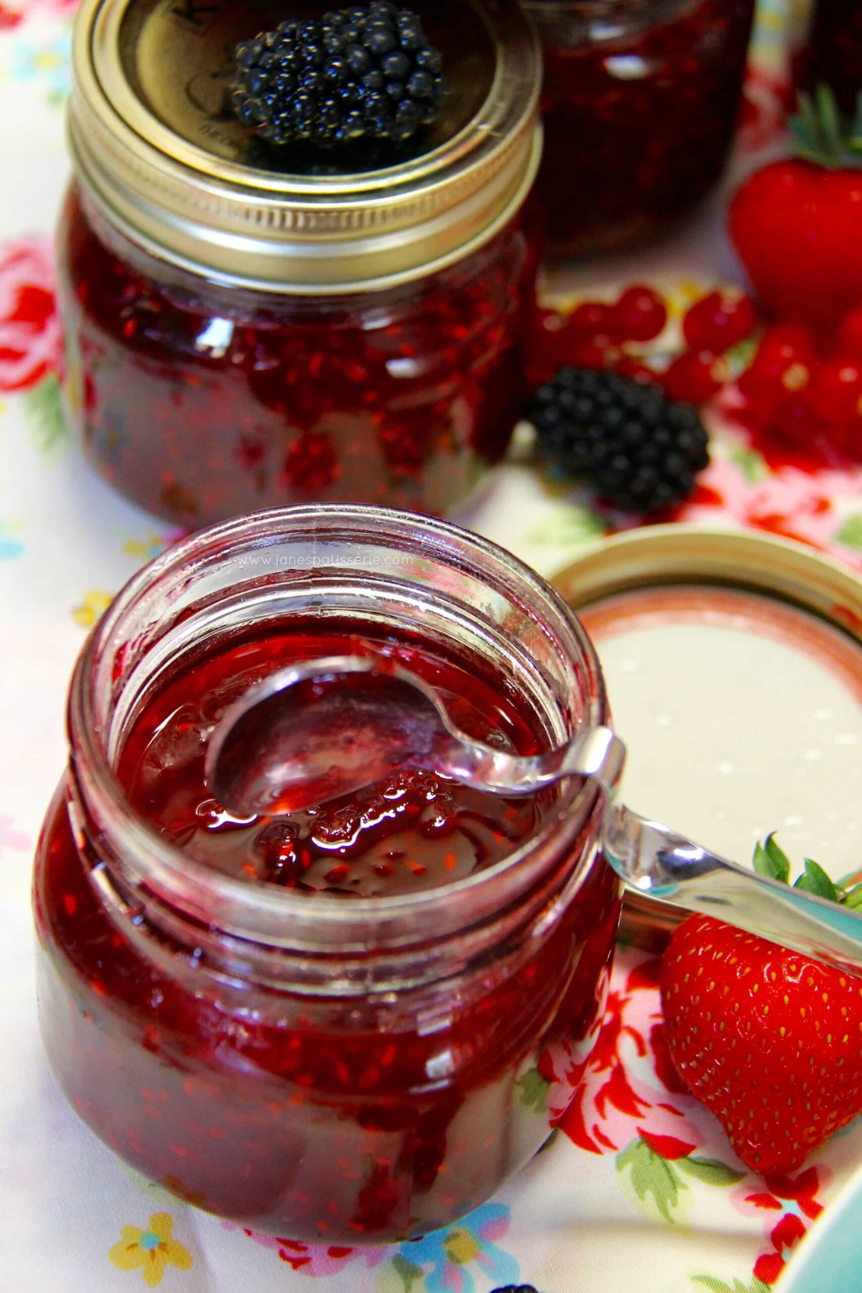 Homemade Summer Berry Jam! - Jane's Patisserie