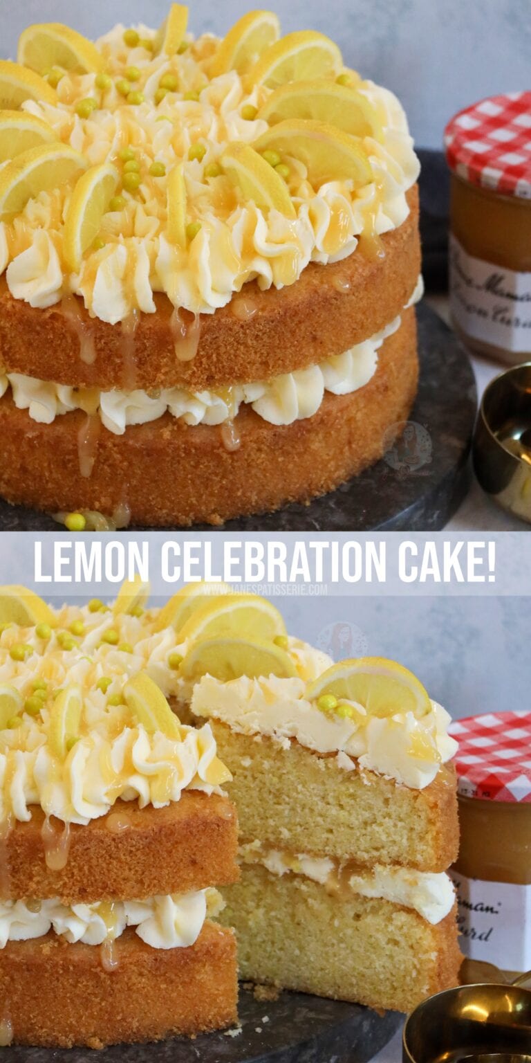 Lemon Celebration Cake! - Jane's Patisserie