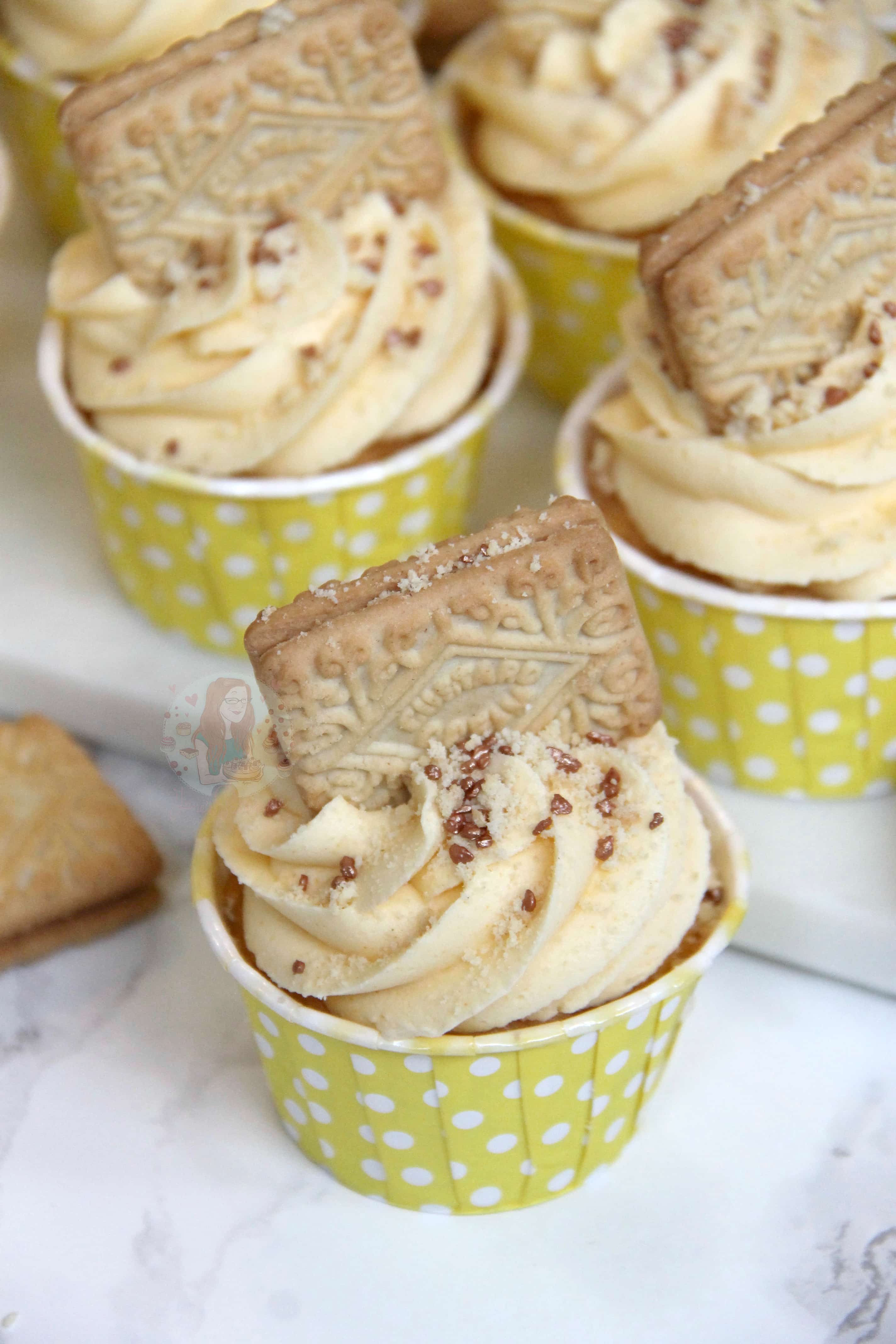 Custard Cream Cupcakes! - Jane's Patisserie
