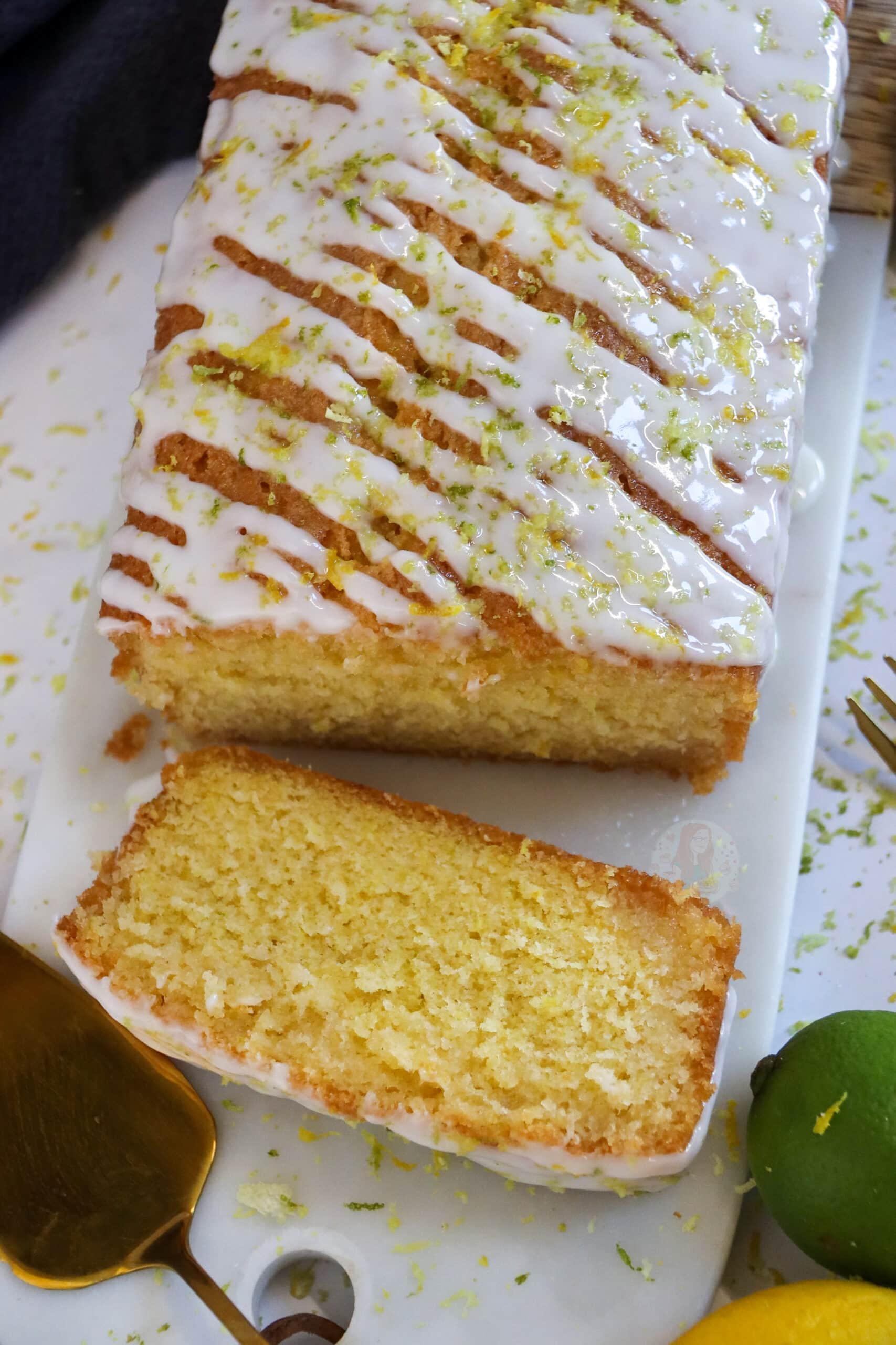 Lemon & Lime Drizzle Cake! - Jane's Patisserie
