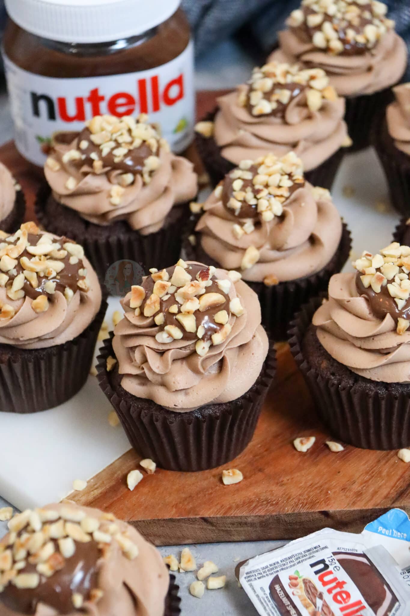 Nutella Cupcakes! - Jane's Patisserie