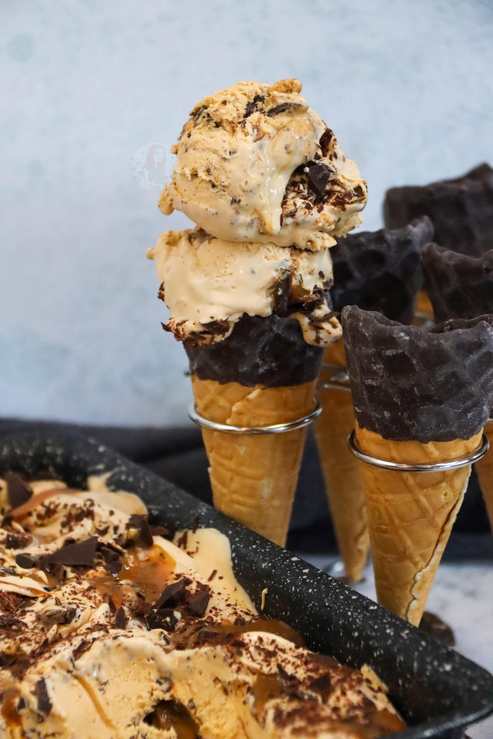 No-Churn Salted Caramel Ice-Cream! - Jane's Patisserie