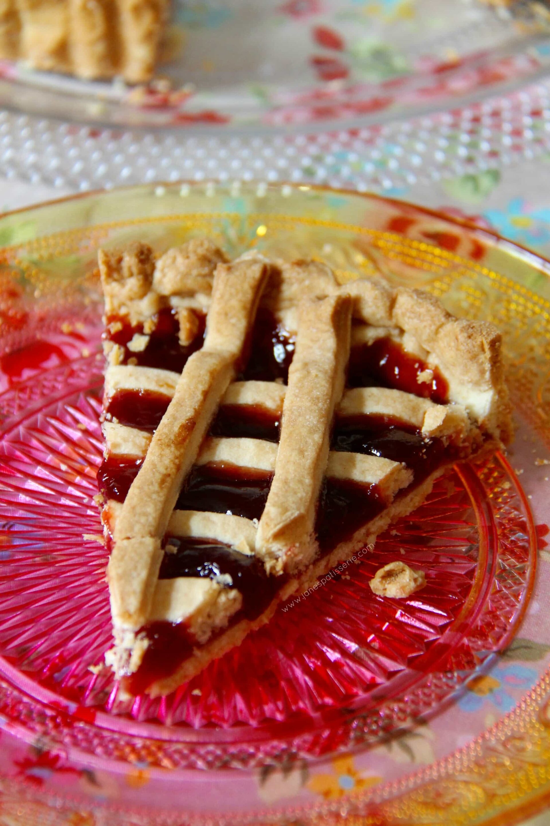 Giant Jam Tart! - Jane's Patisserie