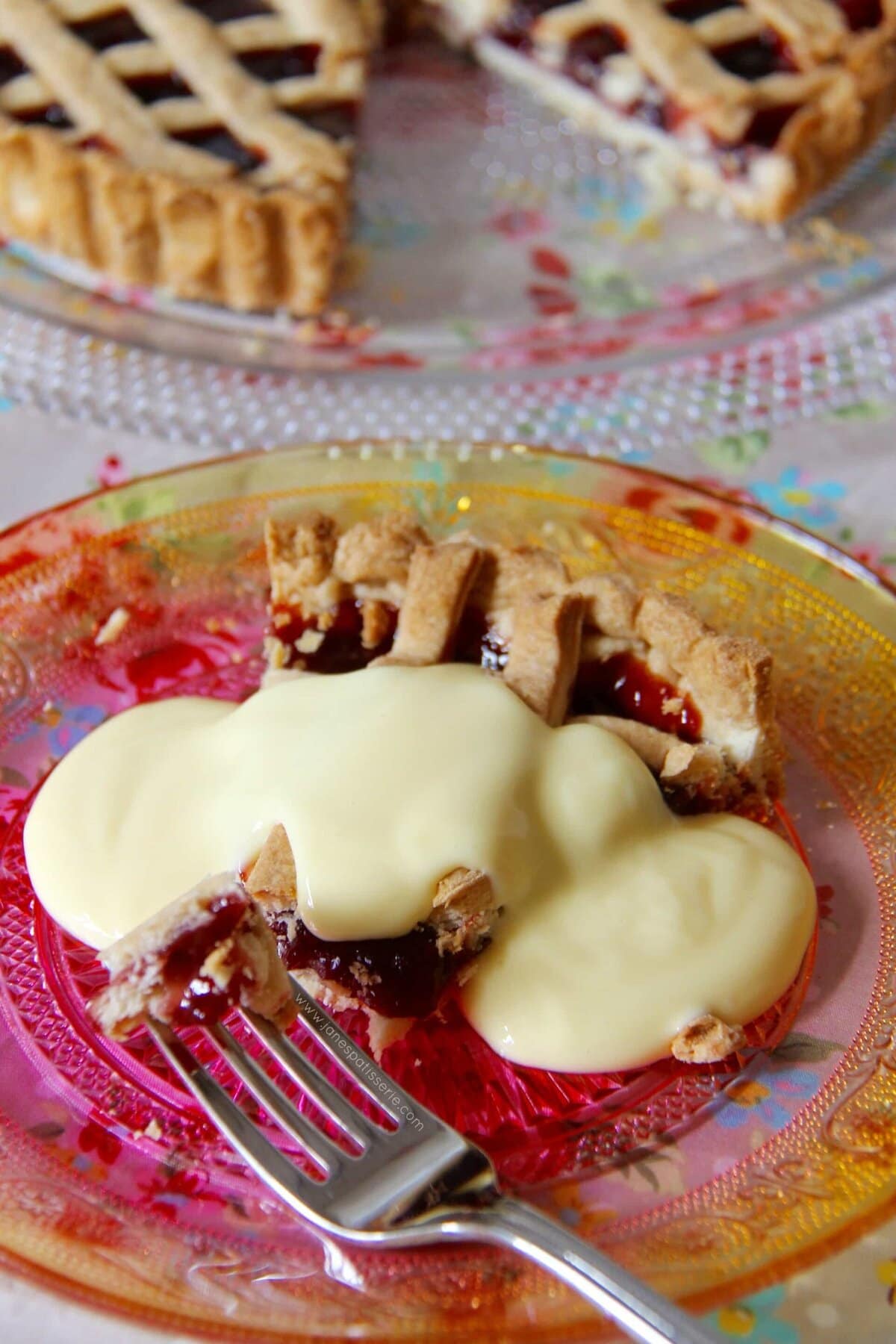 Giant Jam Tart! - Jane's Patisserie