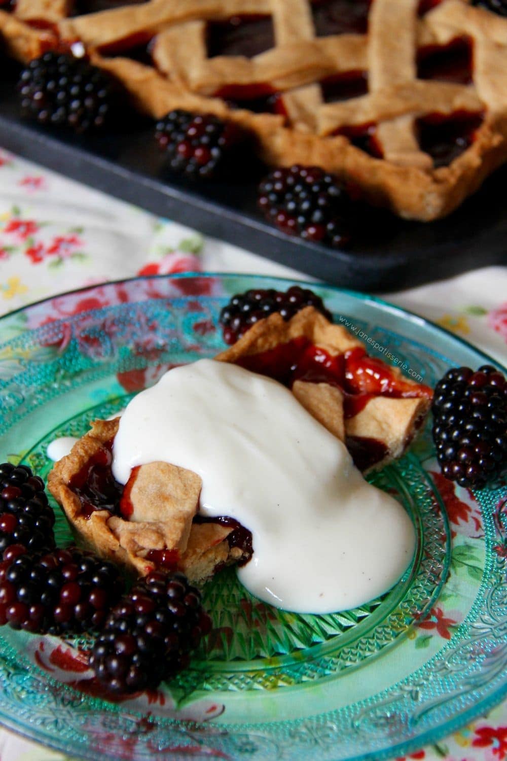Giant Jam Tart! - Jane's Patisserie