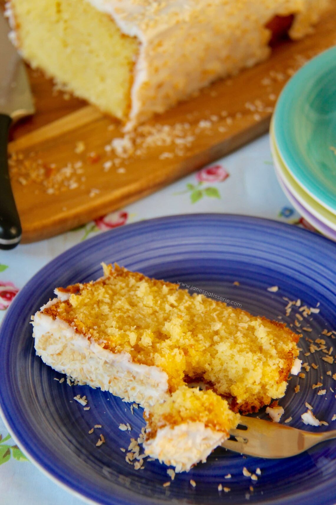 Coconut Loaf Cake! - Jane's Patisserie