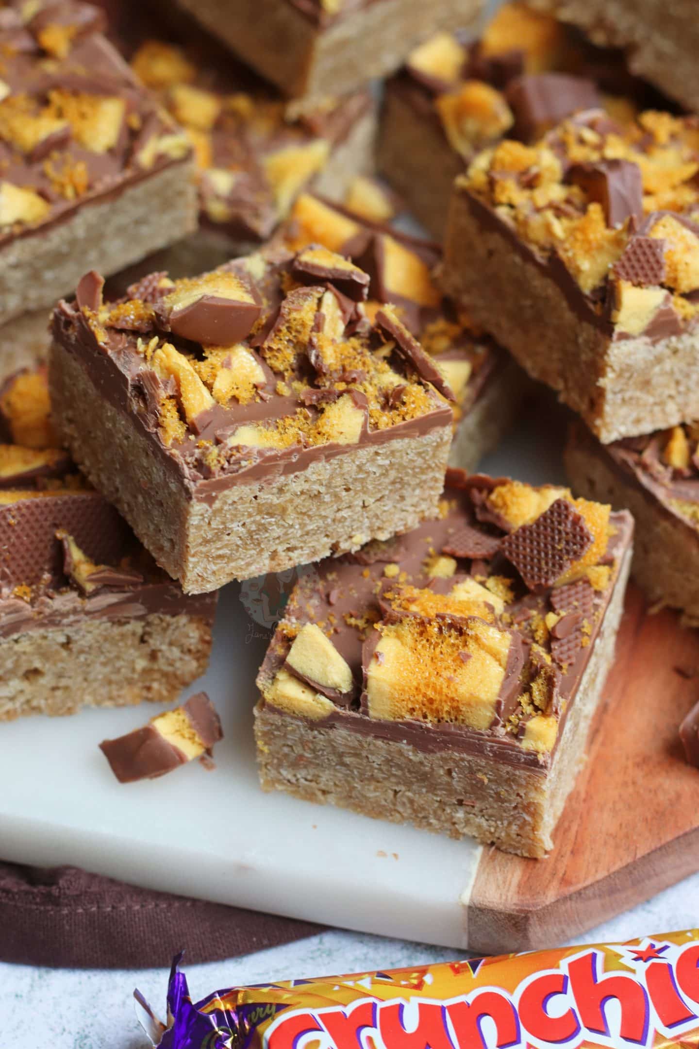 Honeycomb Flapjacks! - Jane's Patisserie
