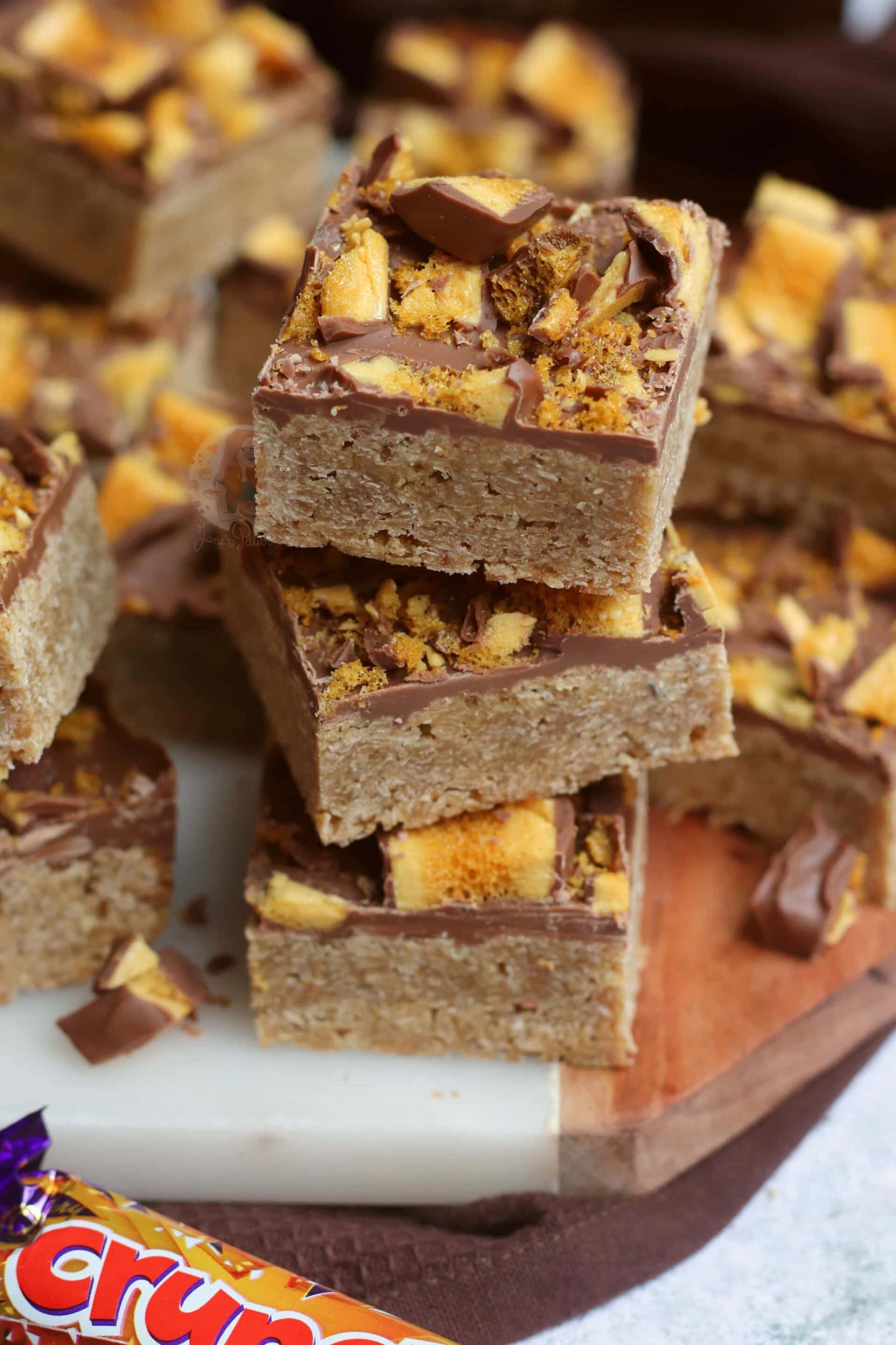 Honeycomb Flapjacks! - Jane's Patisserie