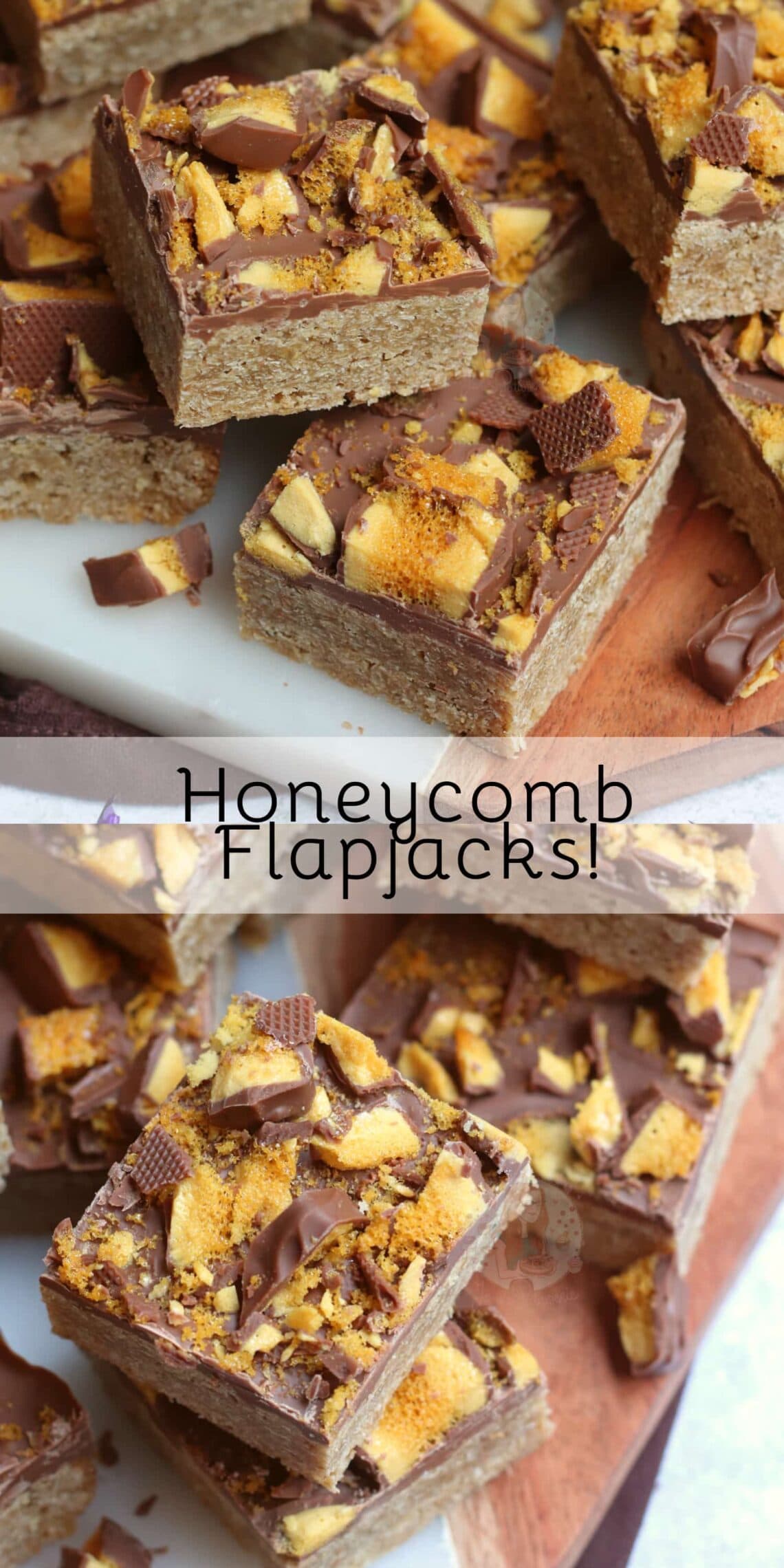 Honeycomb Flapjacks! - Jane's Patisserie