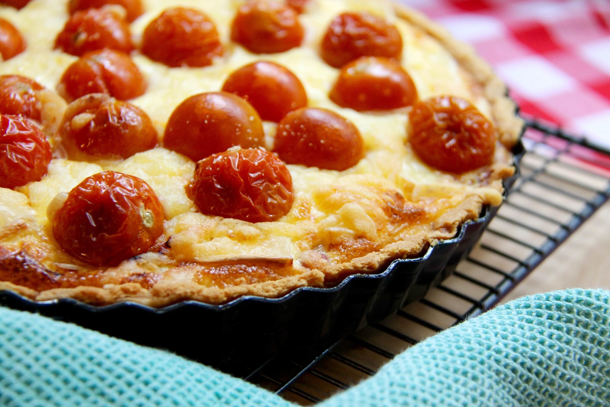 Bacon, Brie & Tomato Quiche! - Jane's Patisserie
