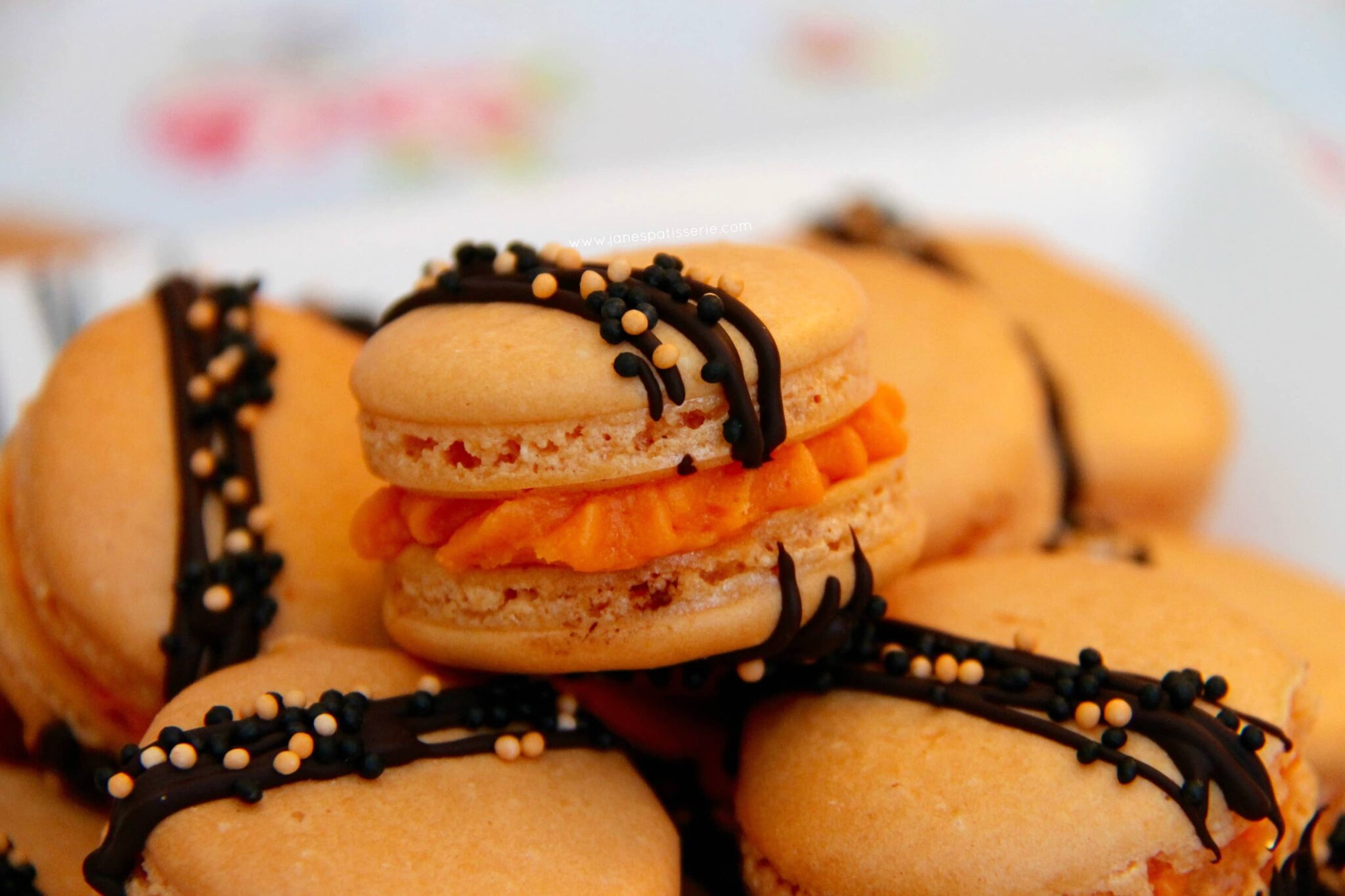 Halloween Macarons! - Jane's Patisserie