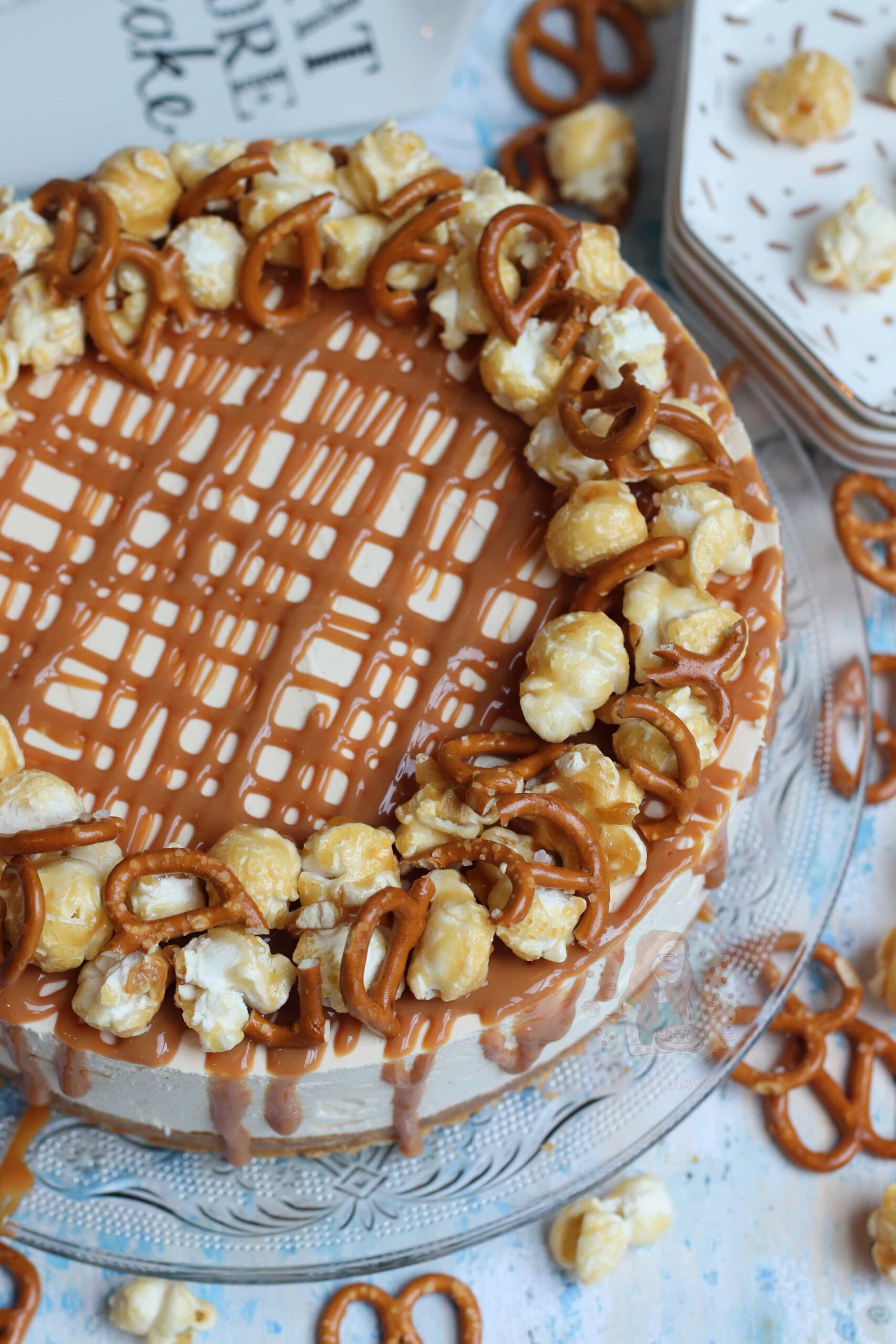 No-Bake Salted Caramel Cheesecake! - Jane's Patisserie